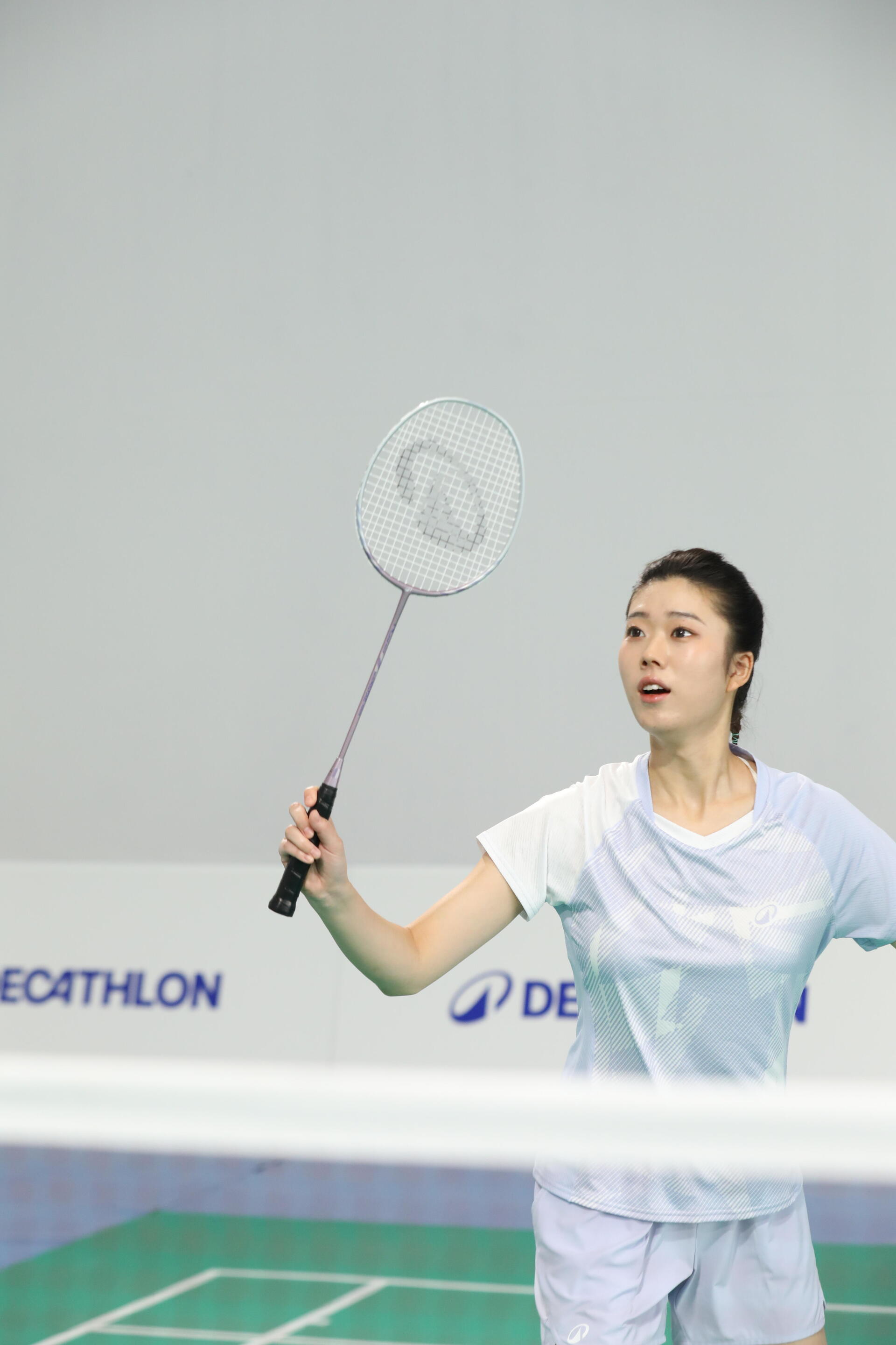 ADULT BADMINTON RACKET BR SENSATION 190 PURPLE