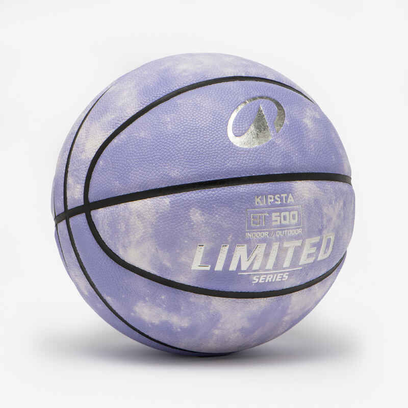 БАСКЕТБОЛНА ТОПКА BT500 TOUCH, РАЗМЕР 6, ЛИЛАВА - DECATHLON