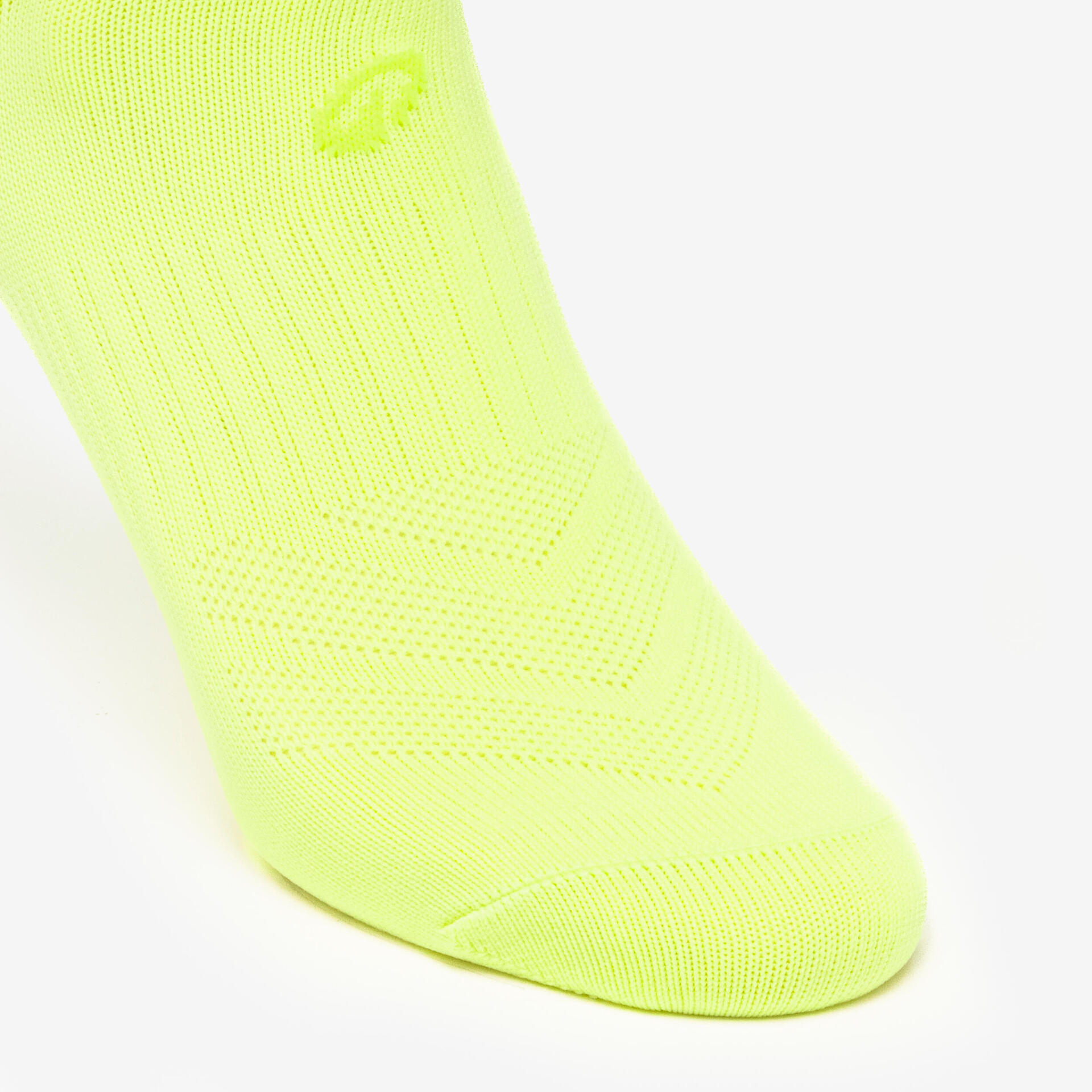 Adult Football Socks Viralto Stripey - Neon Yellow