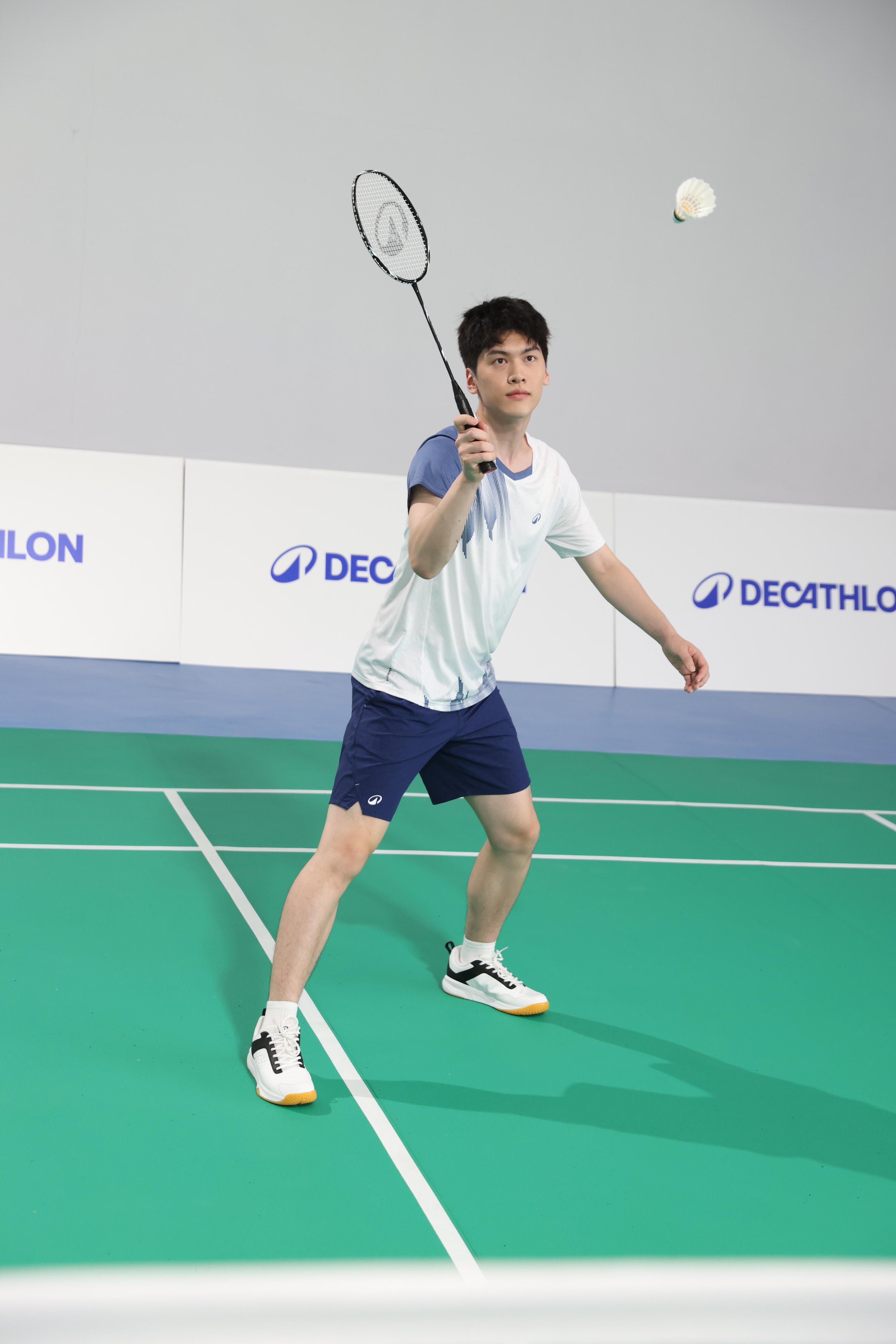 ADULT BADMINTON RACKET BR SENSATION 500 BLACK PERFLY | Decathlon