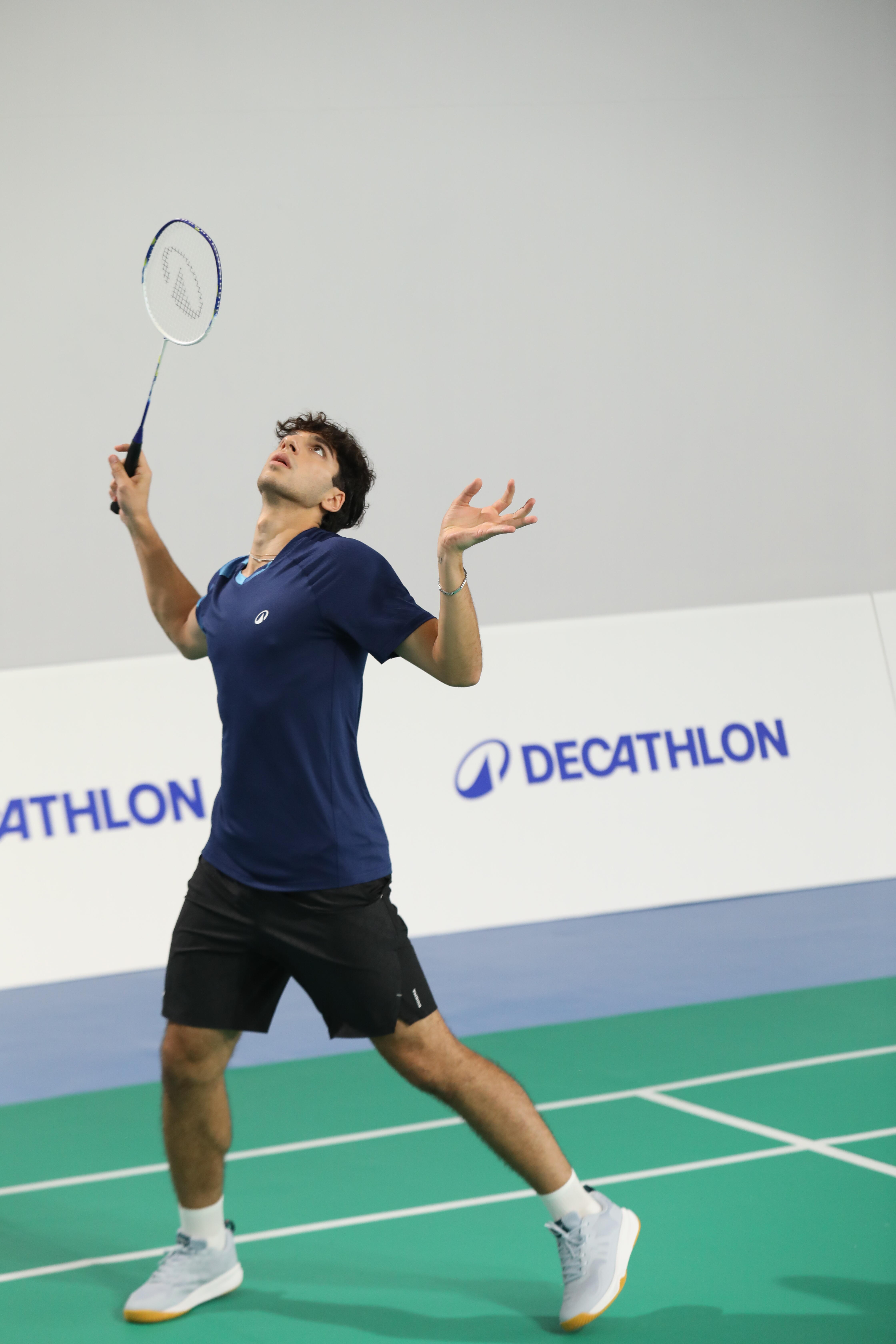 Men's Badminton Shoes - Sensation 530 Grey - Foggy blue, Arctic blue ...