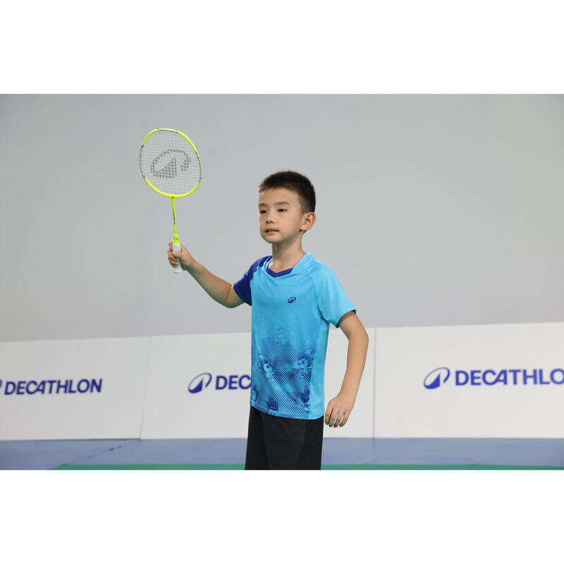 PERFLY Badmintonracket voor kinderen BR Sensation 190 geelgroen | Decathlon