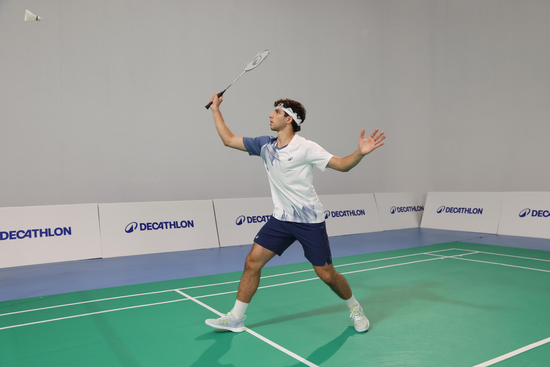 ADULT BADMINTON RACKET BR LITE 560 GREY