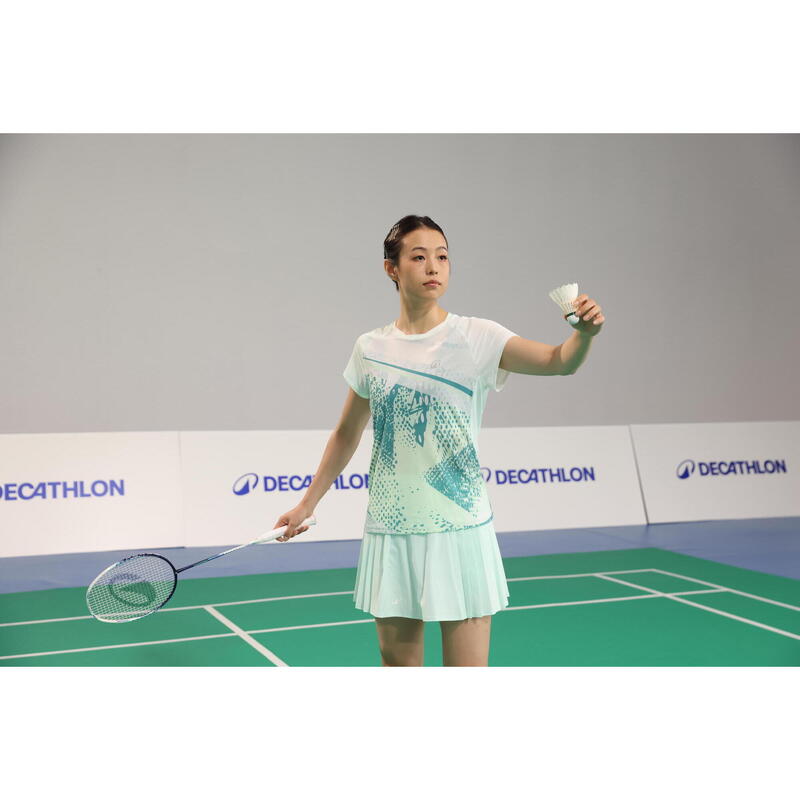 RAQUETE BADMINTON ADULTO BR LITE 590 TURQUESA PERFLY - Decathlon