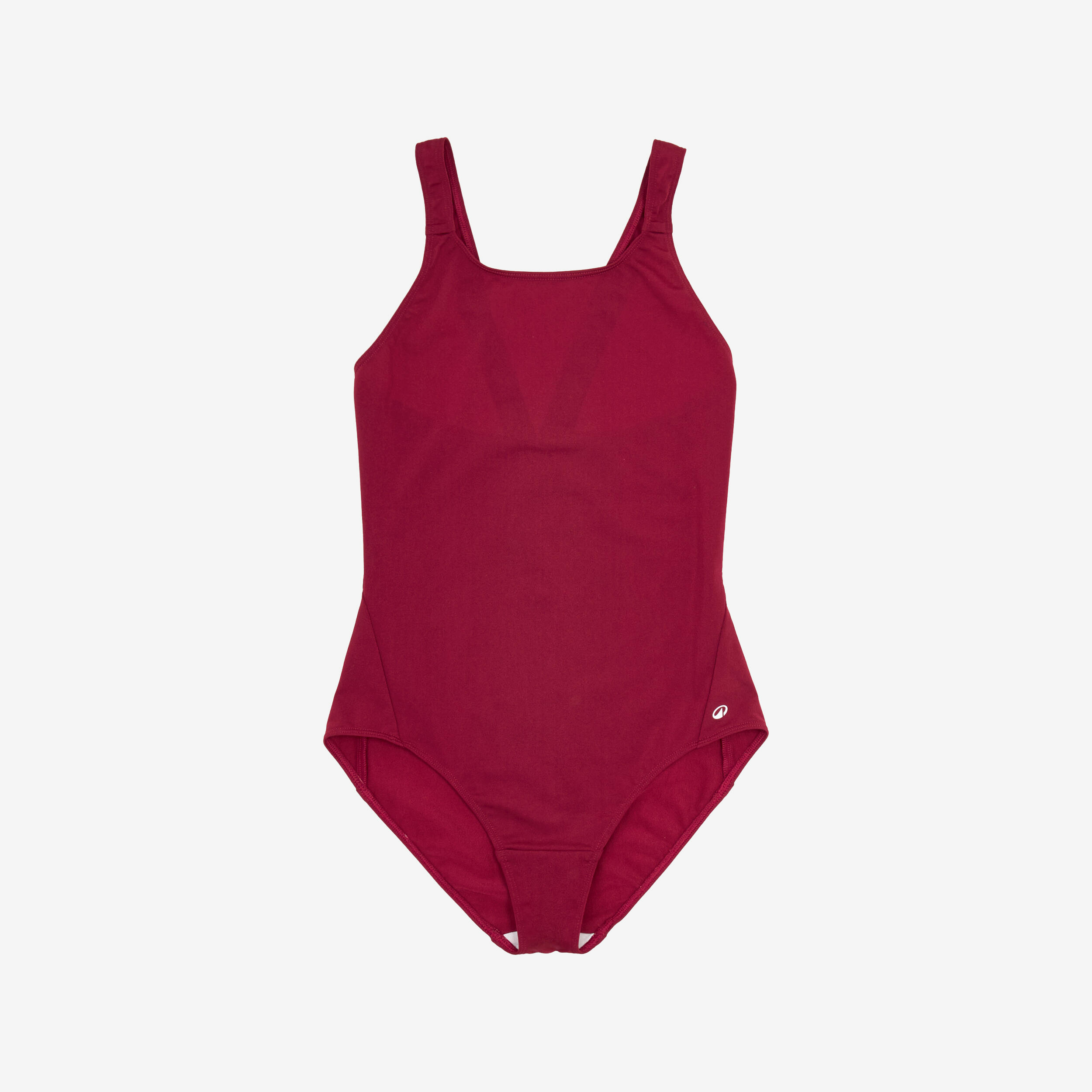 Maillot de bain 1 pièce natation fille - 100 Vera violet - Cerise ...