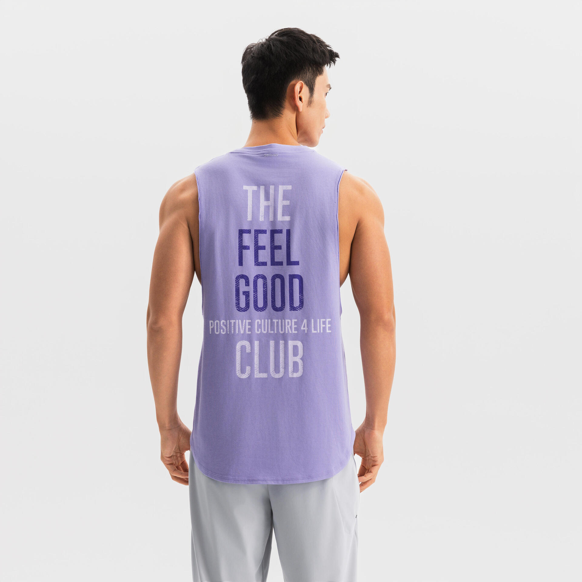 MEN STRENGTH TRAINING TANK 500-lavender purple