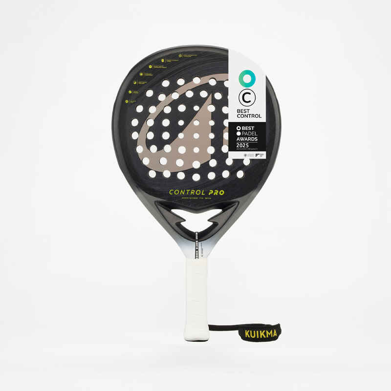Adult Padel Racket Control Pro with Custom Strap System - Decathlon