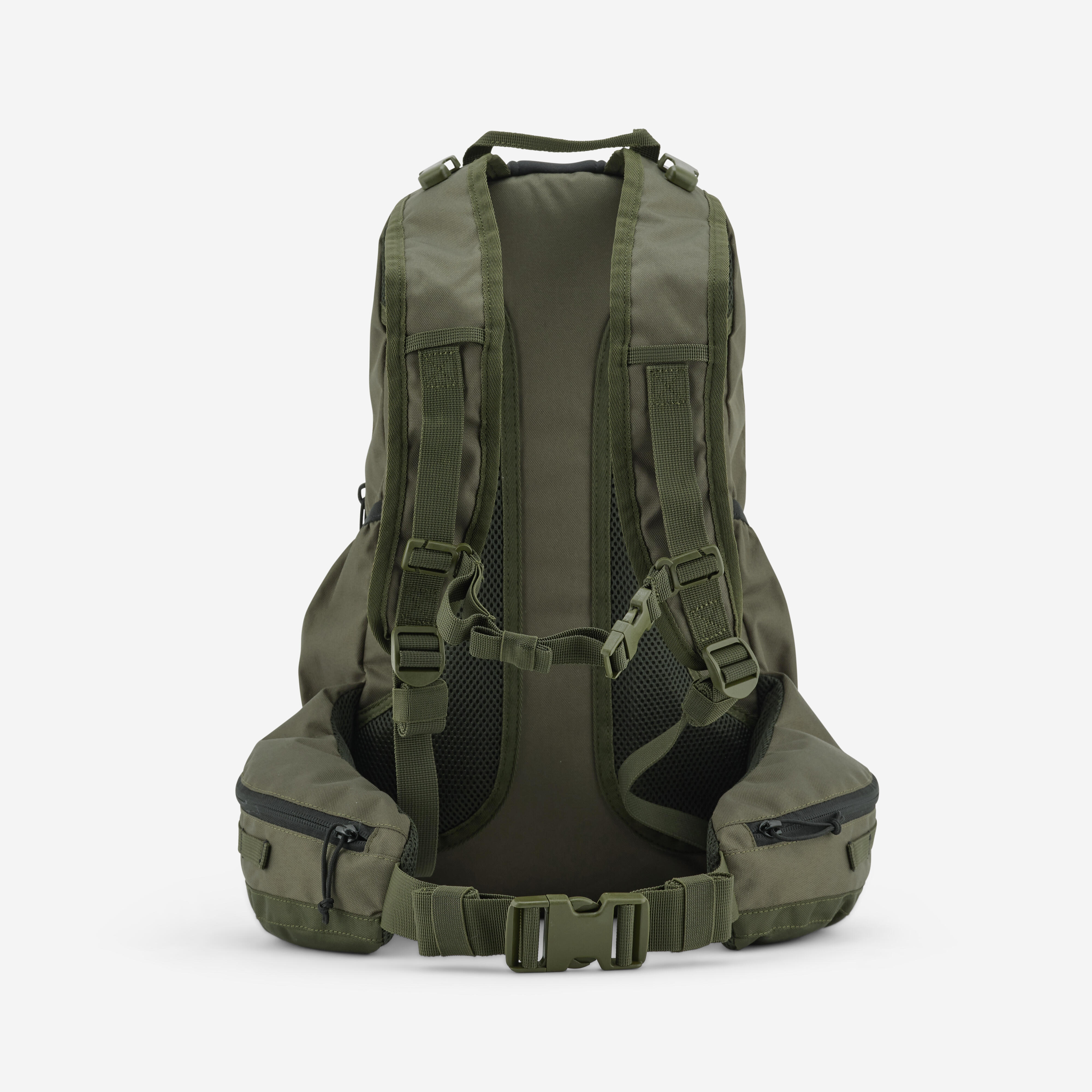 Outdoors Backpack 20 L - Olive green, Deep khaki - Solognac - Decathlon