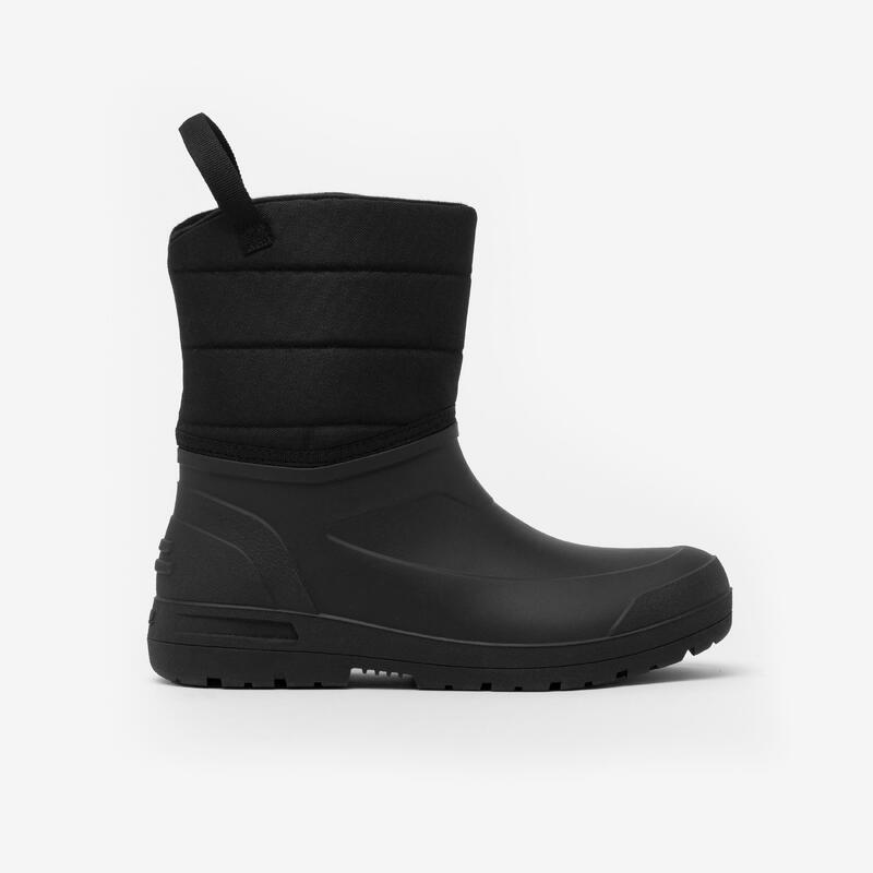 Bottes de randonnée neige chaudes imperméables homme, NH100 noir ...