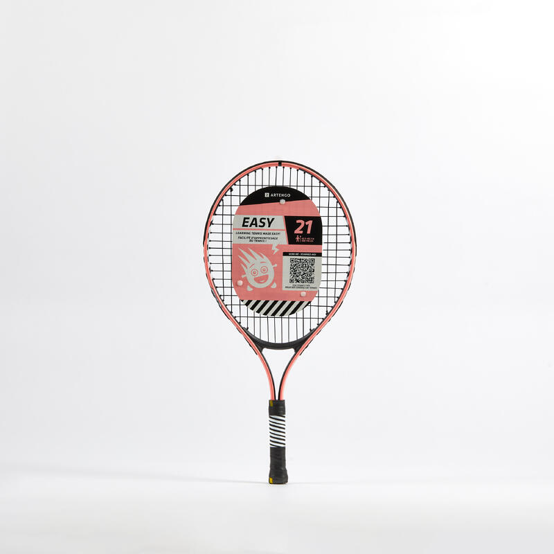 Çocuk Tenis Raketi - 21 İnç - Turuncu - Easy ARTENGO - Decathlon