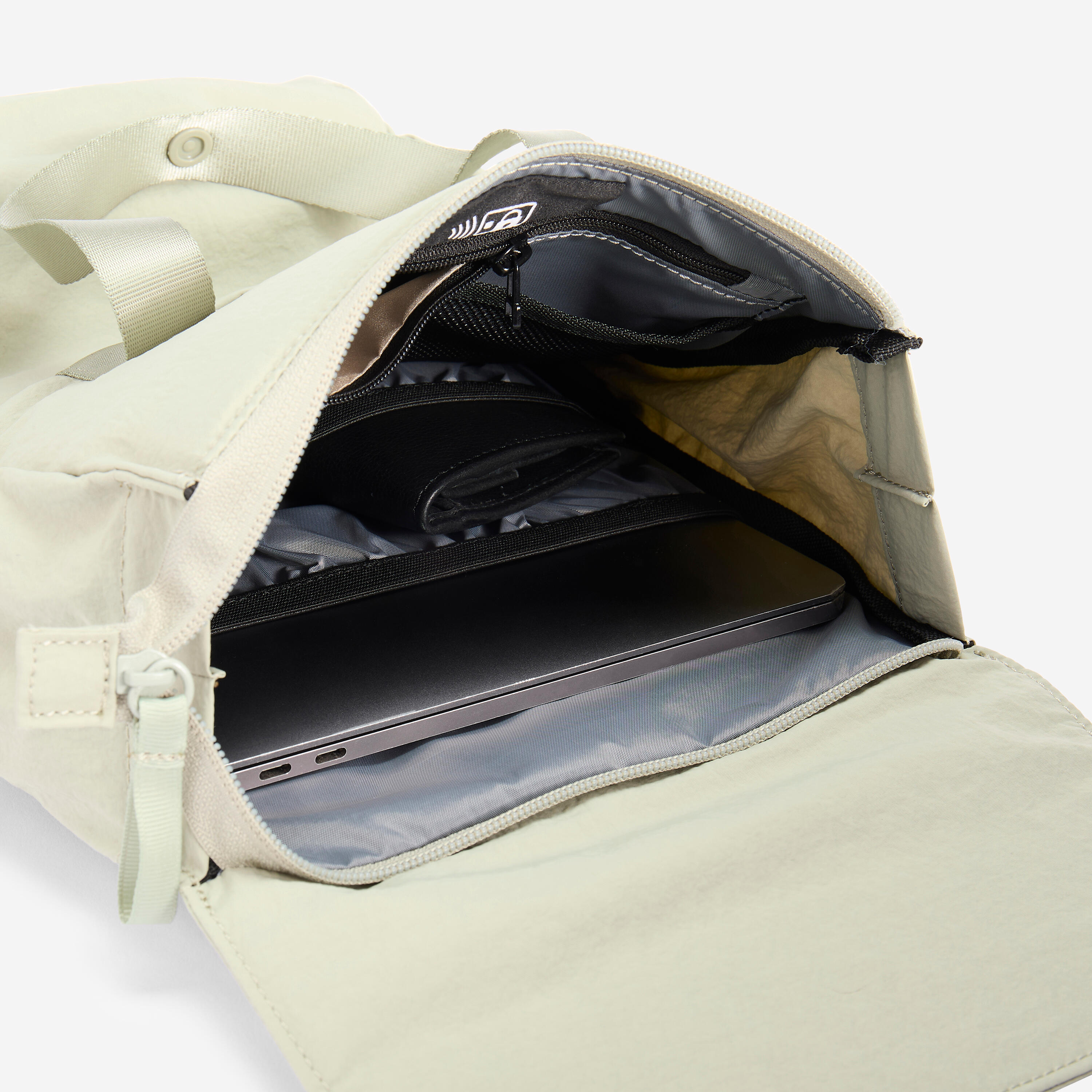 Backpack with Laptop Compartment 10 L - Sage green - Decathlon - Decathlon