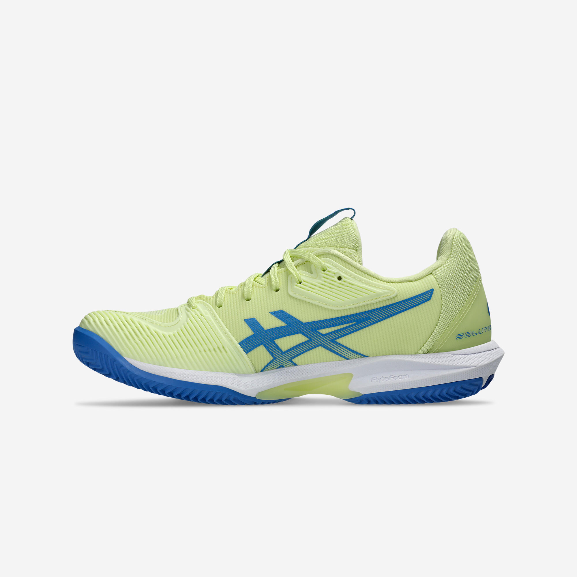 Women's Tennis Clay Court Shoes Asics Gel Solution Speed FF 3 - Yellow - Decathlon