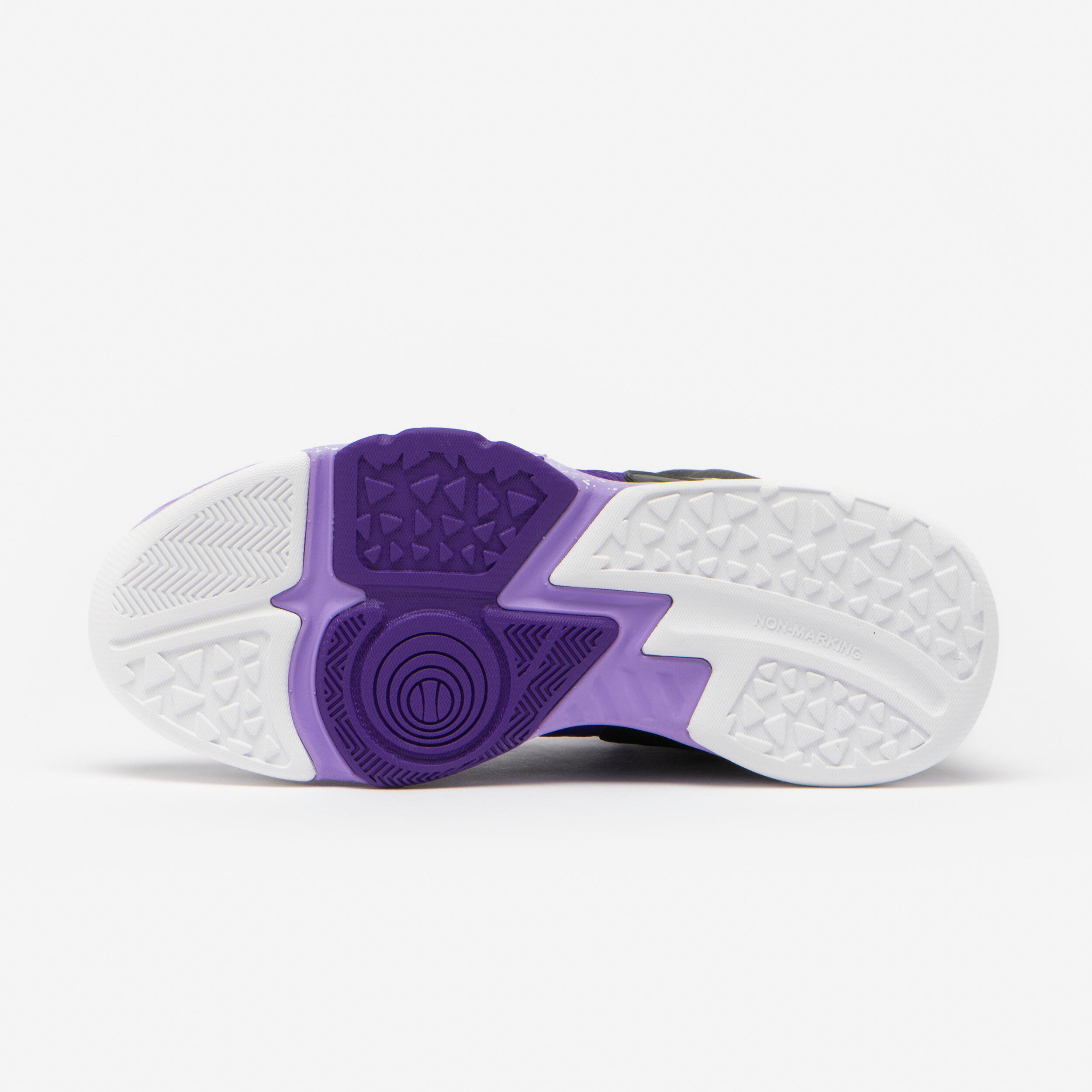 Kids' Basketball Shoes SS500 High - Purple TARMAK | Decathlon