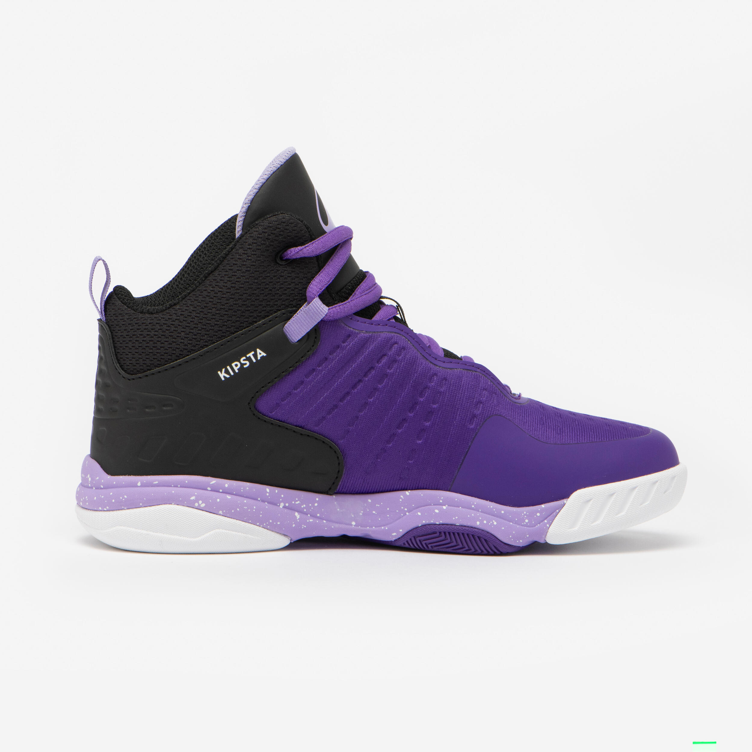 Kids' Basketball Shoes SS500 High - Purple TARMAK | Decathlon