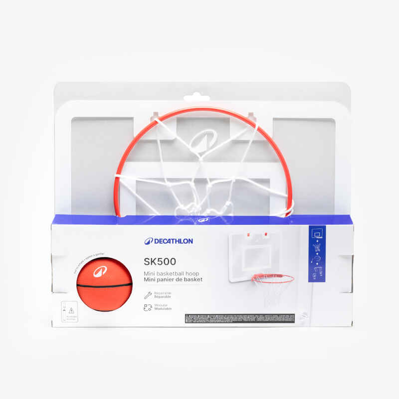 Mini Basketball Hoop SK500 with Ball and Pump Needle - Decathlon