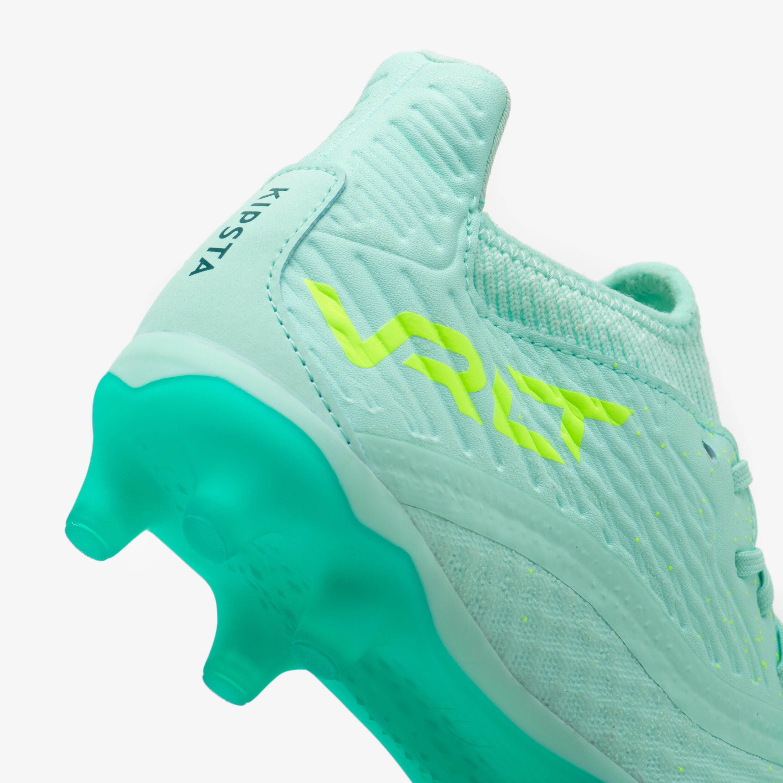 Kids' Lace-Up Soccer Cleats – Viralto III FG - Pale mint - Kipsta ...