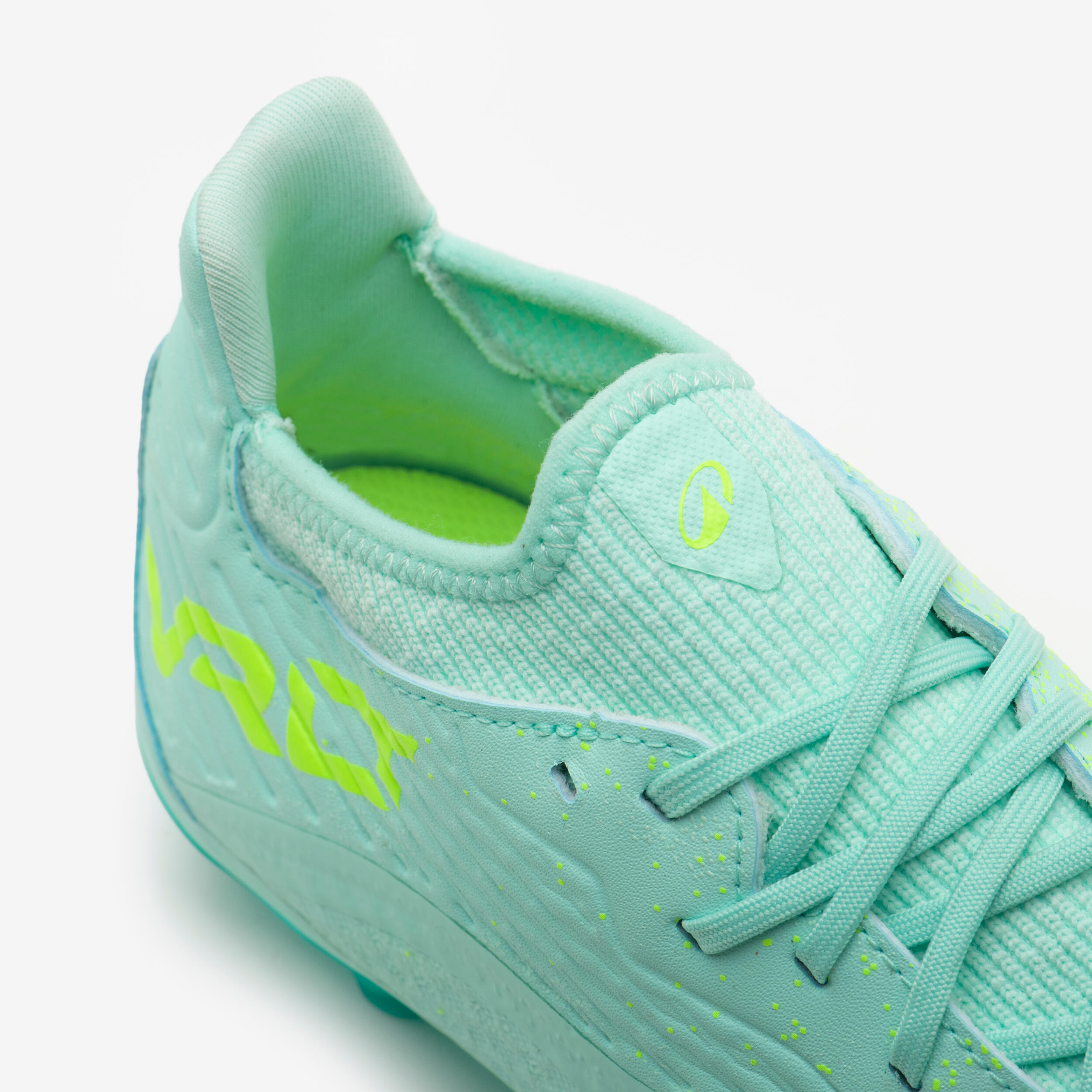 Kids' Lace-Up Soccer Cleats – Viralto III FG - Pale mint - Kipsta ...
