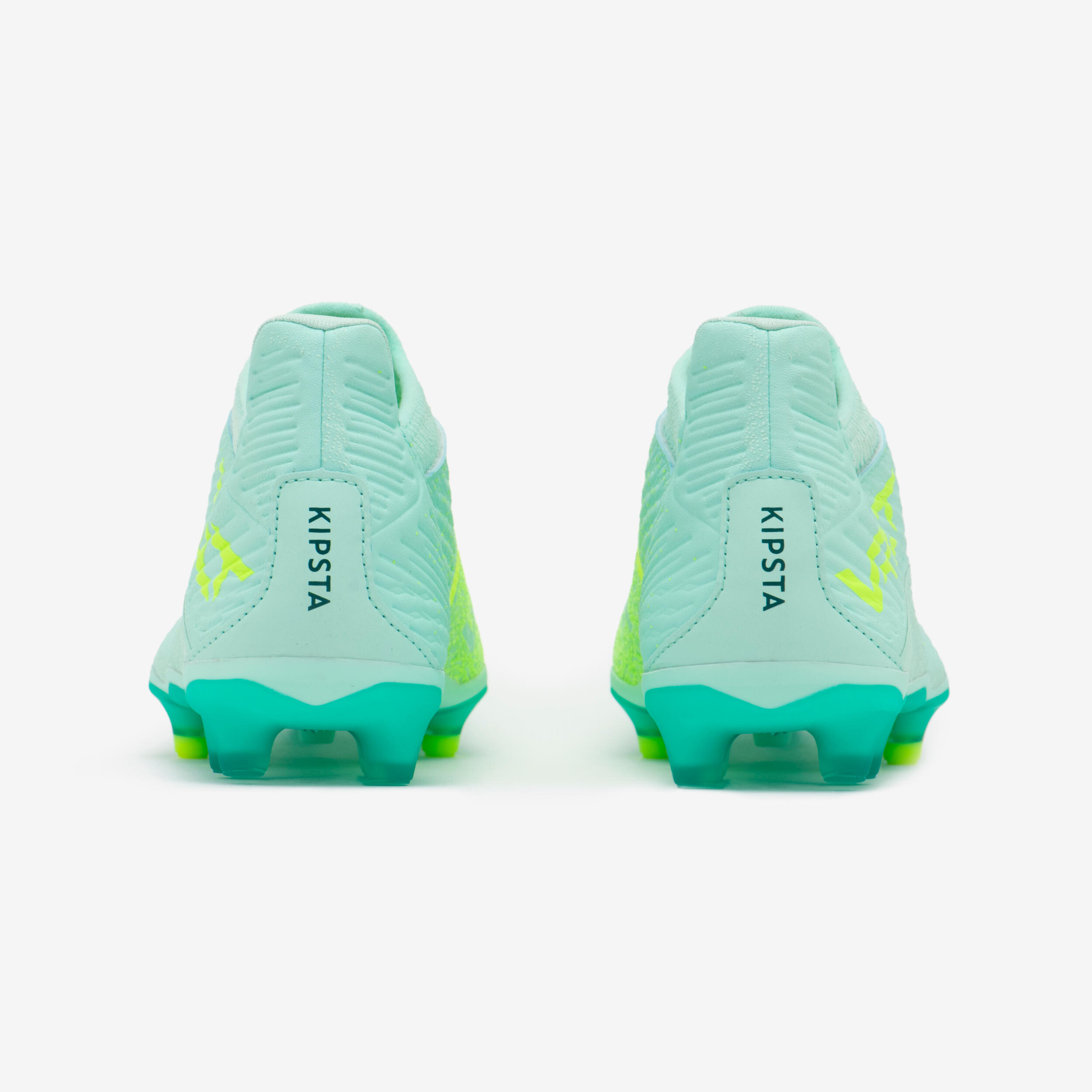 Kids' Lace-Up Soccer Cleats – Viralto III FG - Pale mint - Kipsta ...