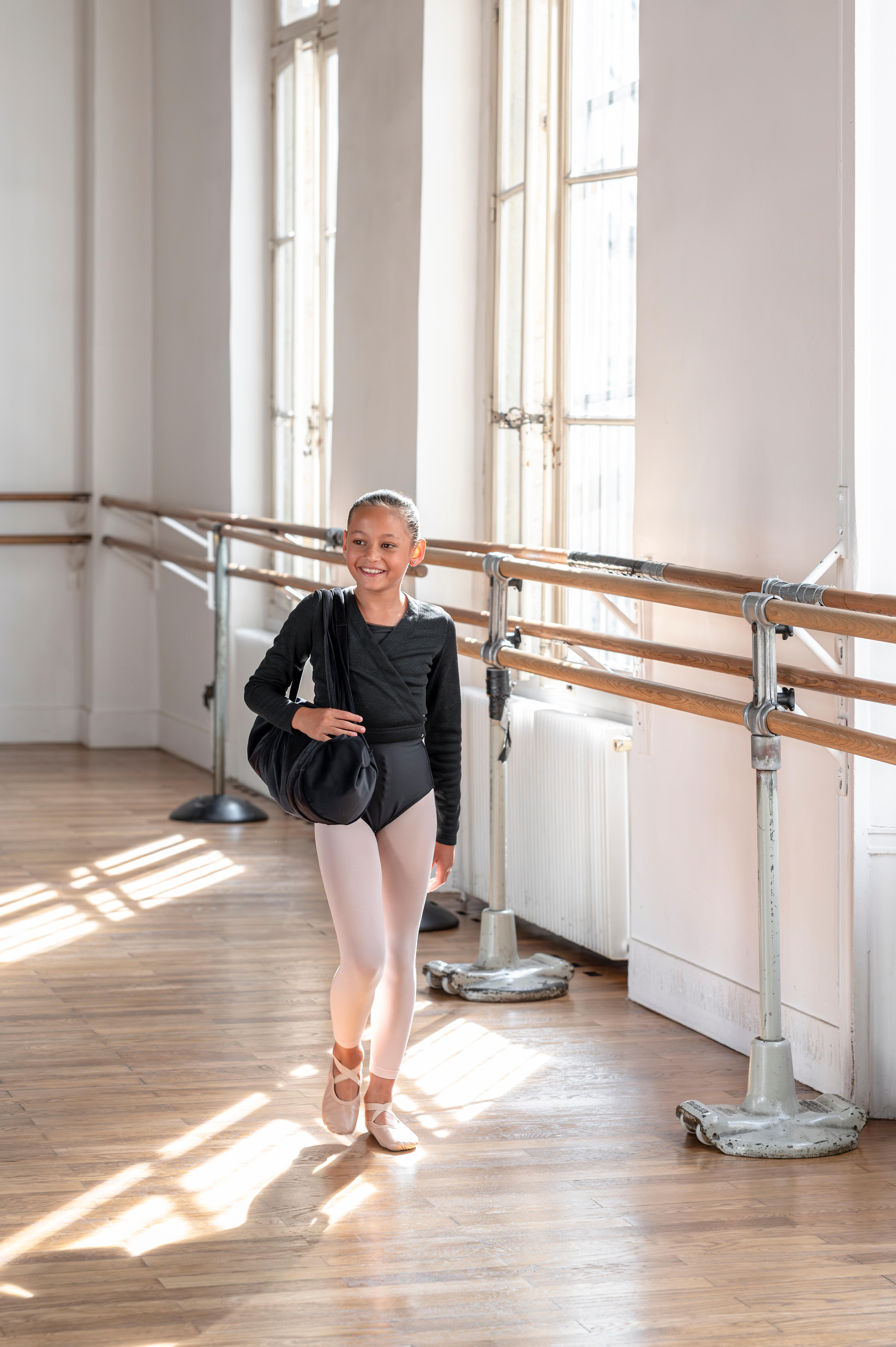 Ballet Demi-Pointe Shoes - Pink - Pearl pink - Starever - Decathlon