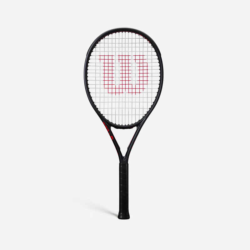 WILSON Clash detská tenisová raketa 26″ V3 čierno-oranžová - Decathlon