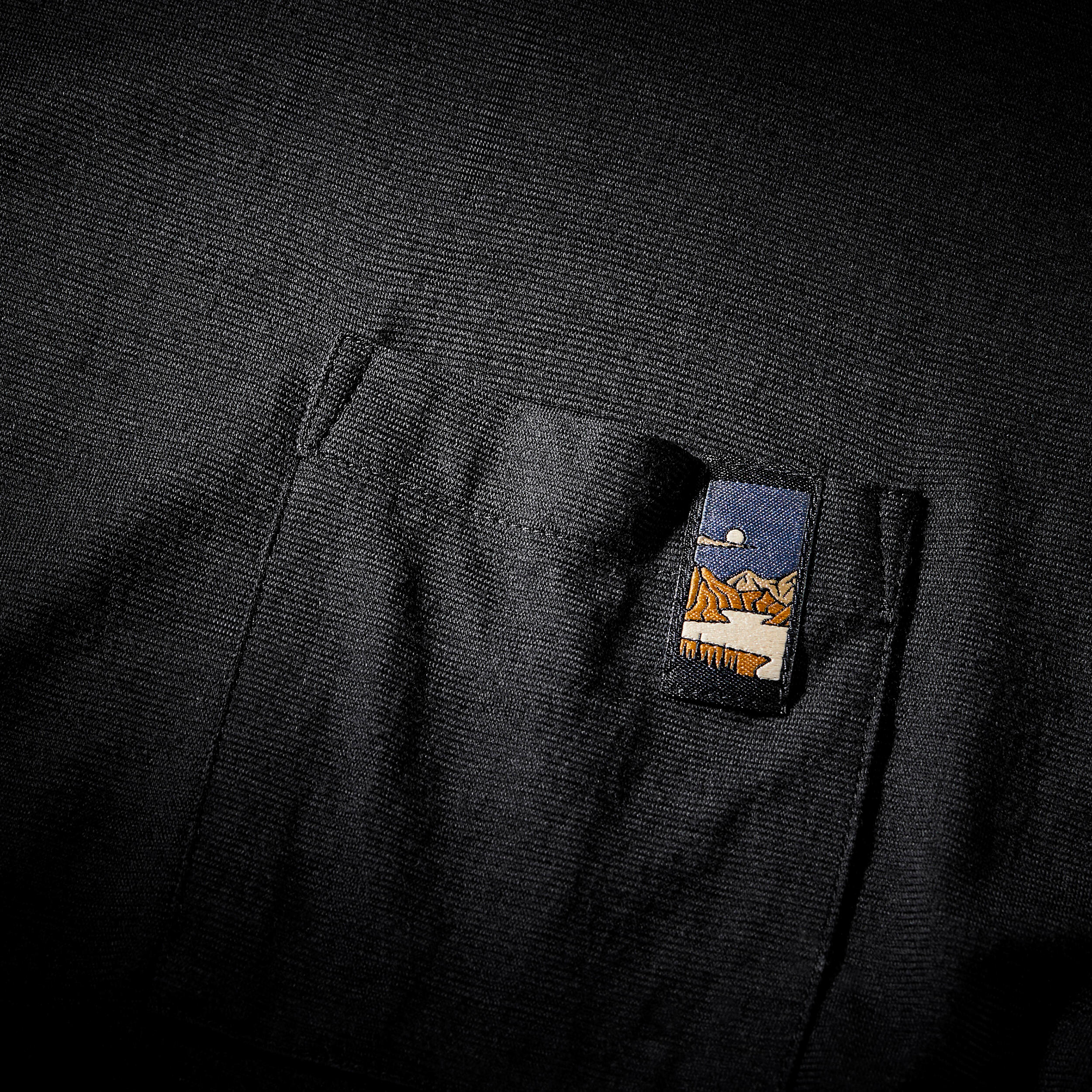 Men’s Merino Wool T-Shirt - ultra black - Forclaz - Decathlon