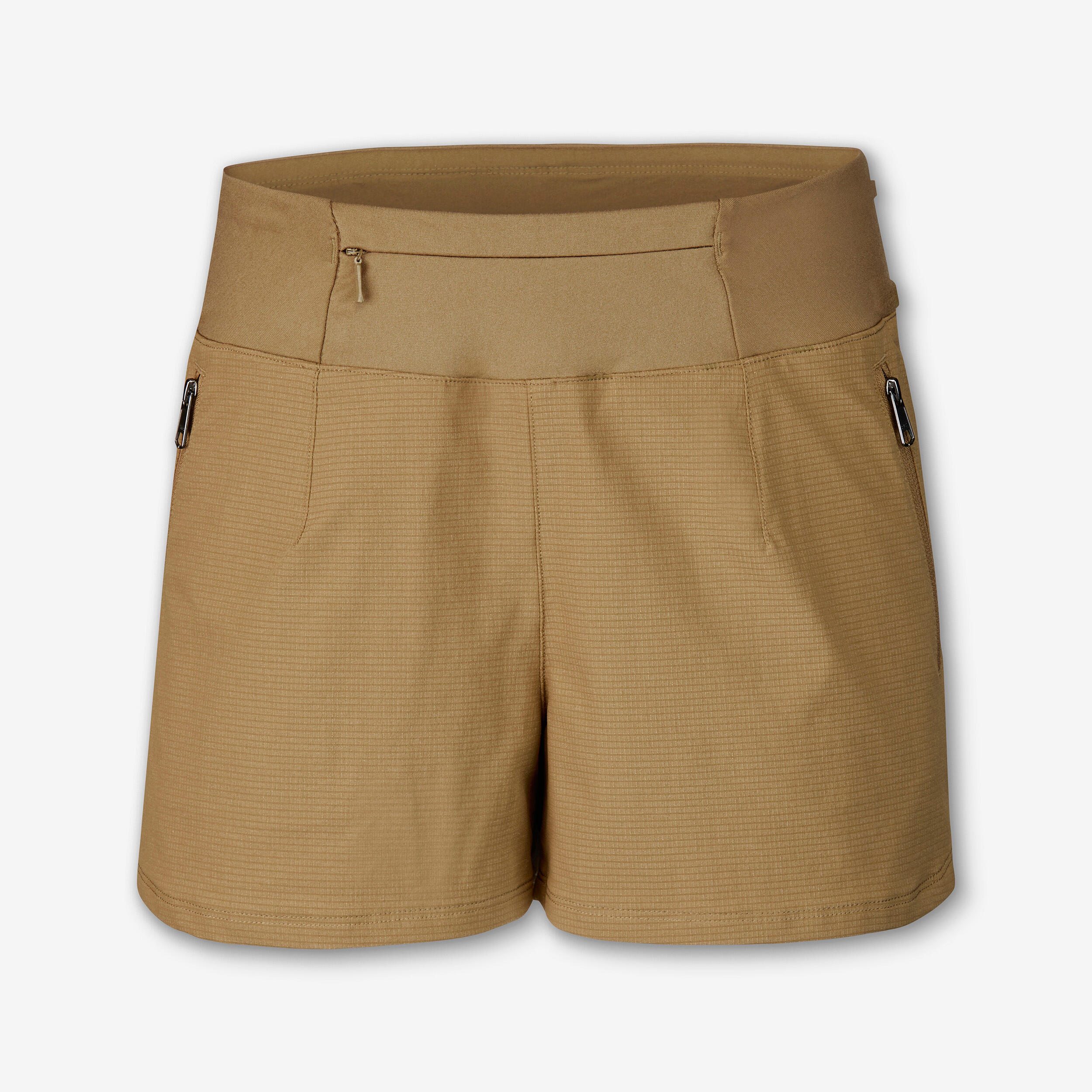 Women’s Hiking Shorts - MT 900 Brown - Bronze Brown - Forclaz - Decathlon