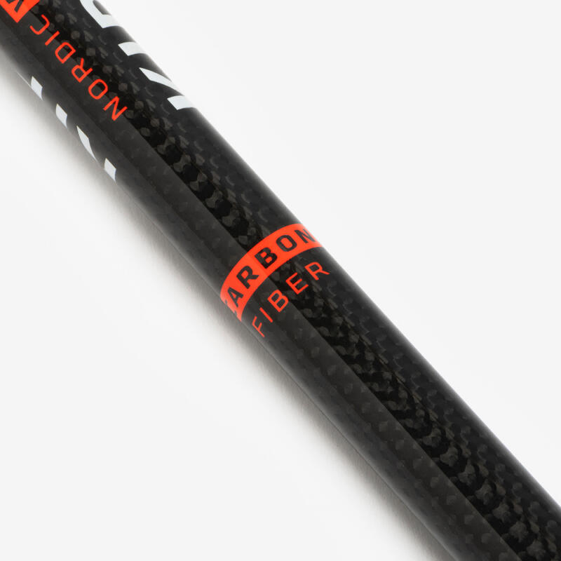 Nordic walking bot, 100% karbonszálas - NW P900 NEWFEEL - Decathlon