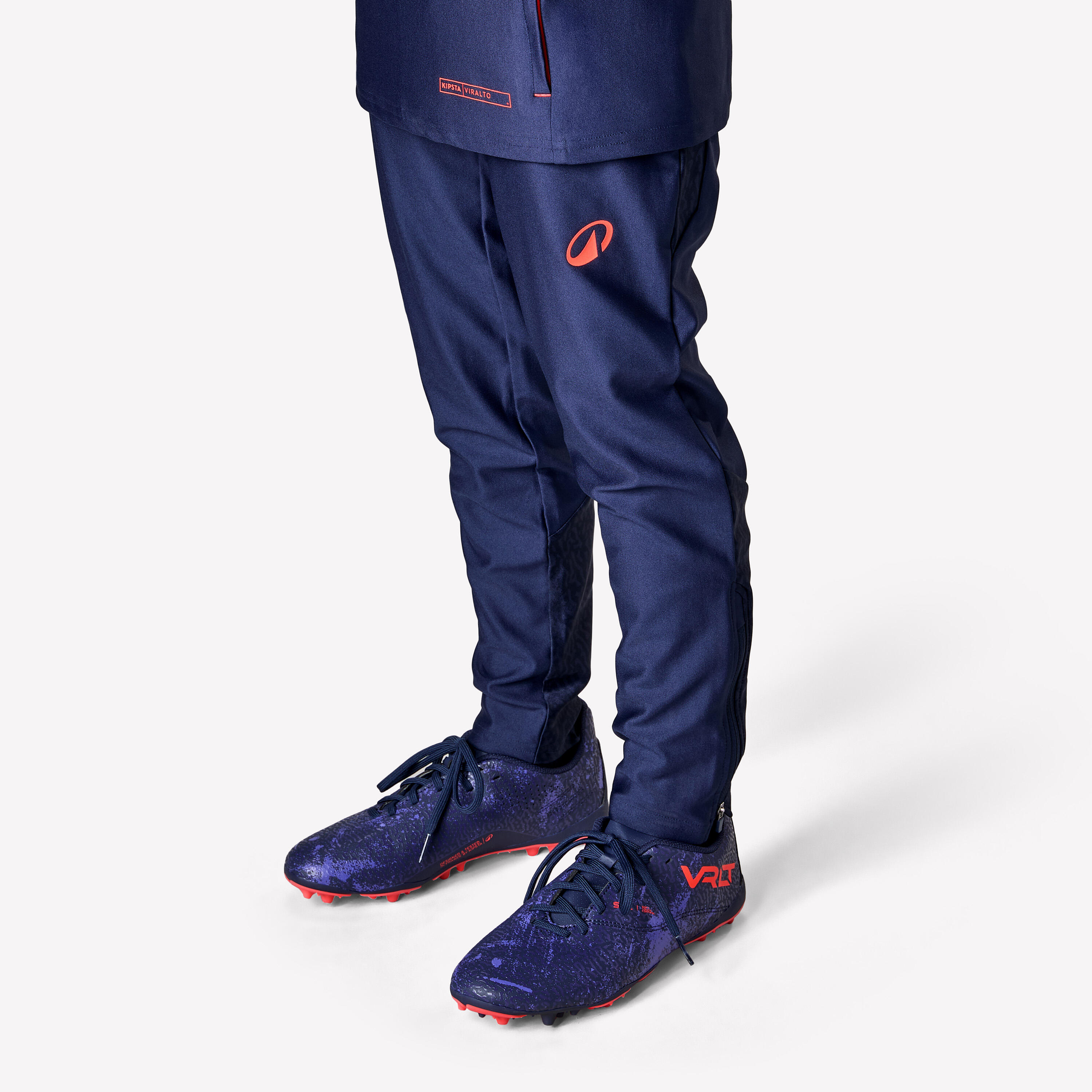 Pantalón de futbol azul marino para niños Viralto Jr - Decathlon