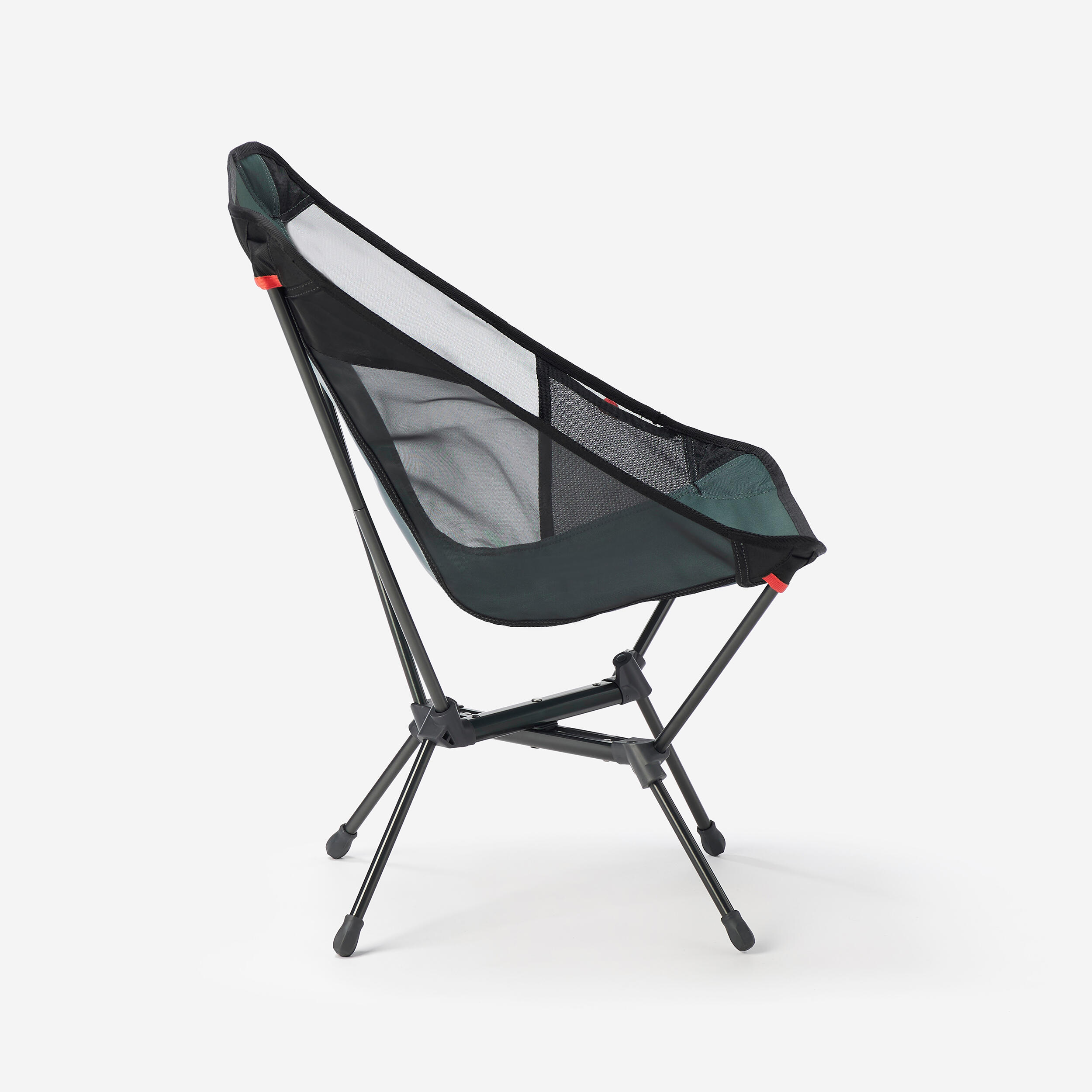 Low camping chair, ultra-compact and foldable, 500 M - Decathlon
