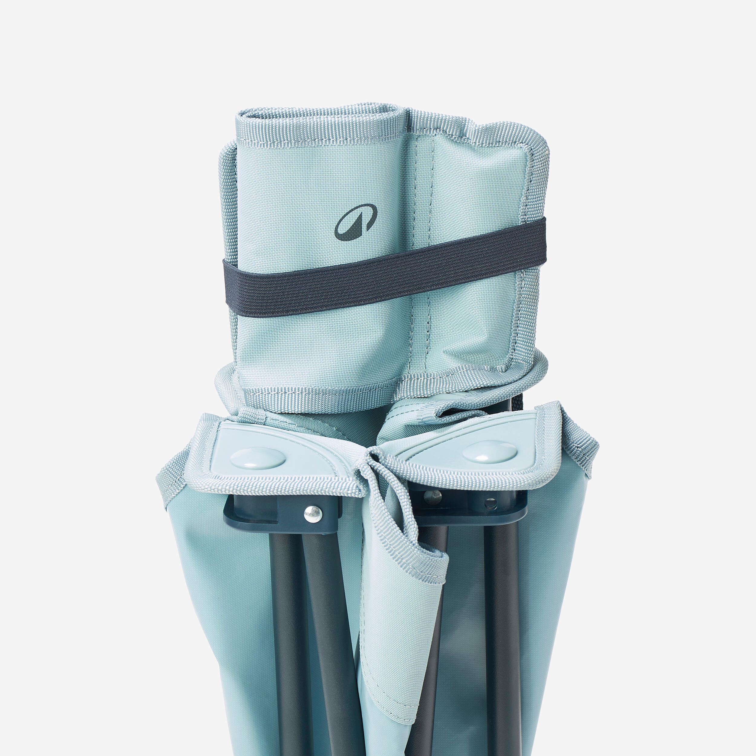 Chaise de camping pliante - Gris Bleu, Abîme vert - Quechua - Décathlon