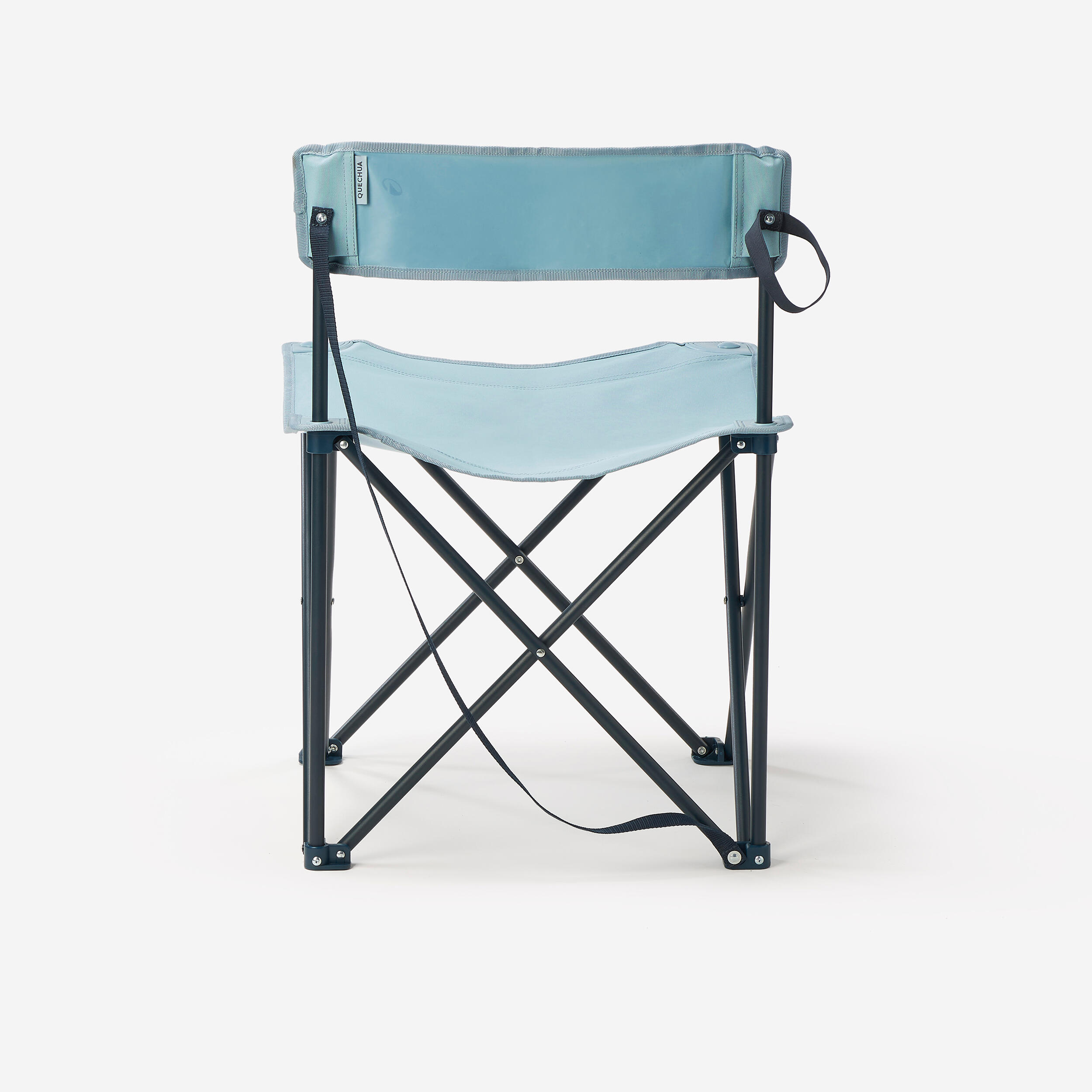 Chaise de camping pliante - Gris Bleu, Abîme vert - Quechua - Décathlon