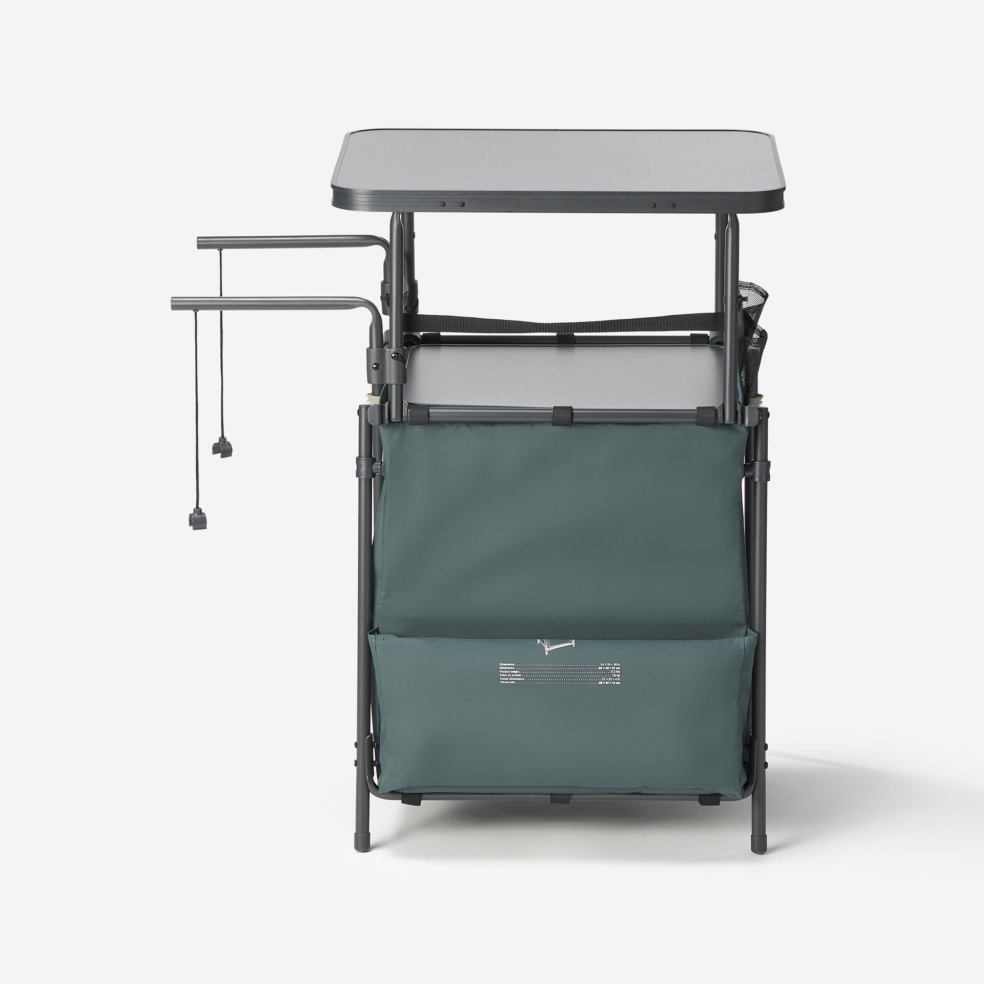 CAMPING KITCHEN UNIT - S - FOLDING AND COMPACT