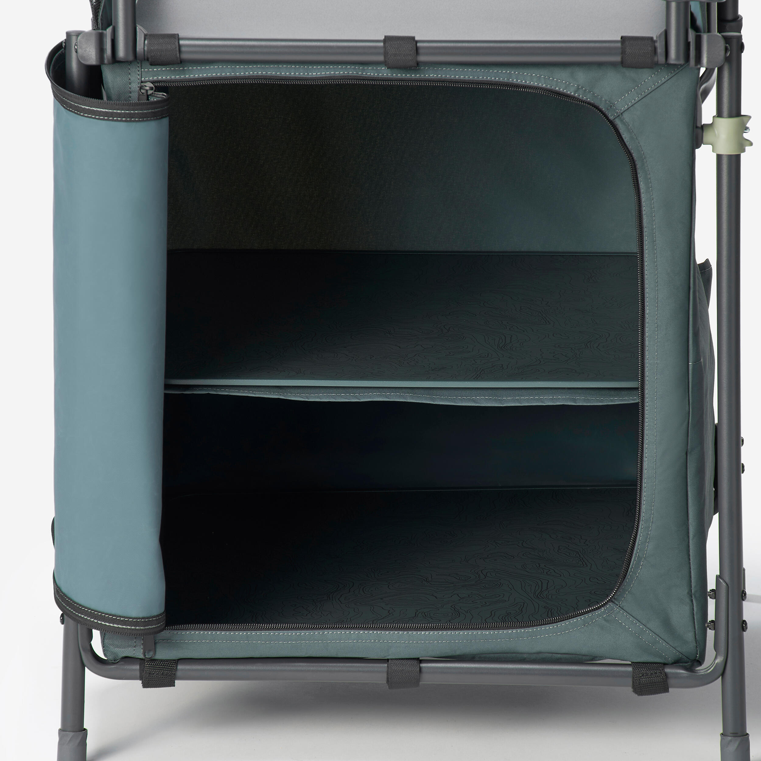 S Camping Kitchen Unit Foldable and Compact - Decathlon