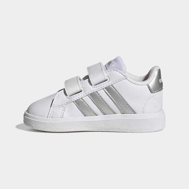 ADIDAS - Încălțăminte Baby Gym GRAND COURT 2.0 ADIDAS Alb | Decathlon