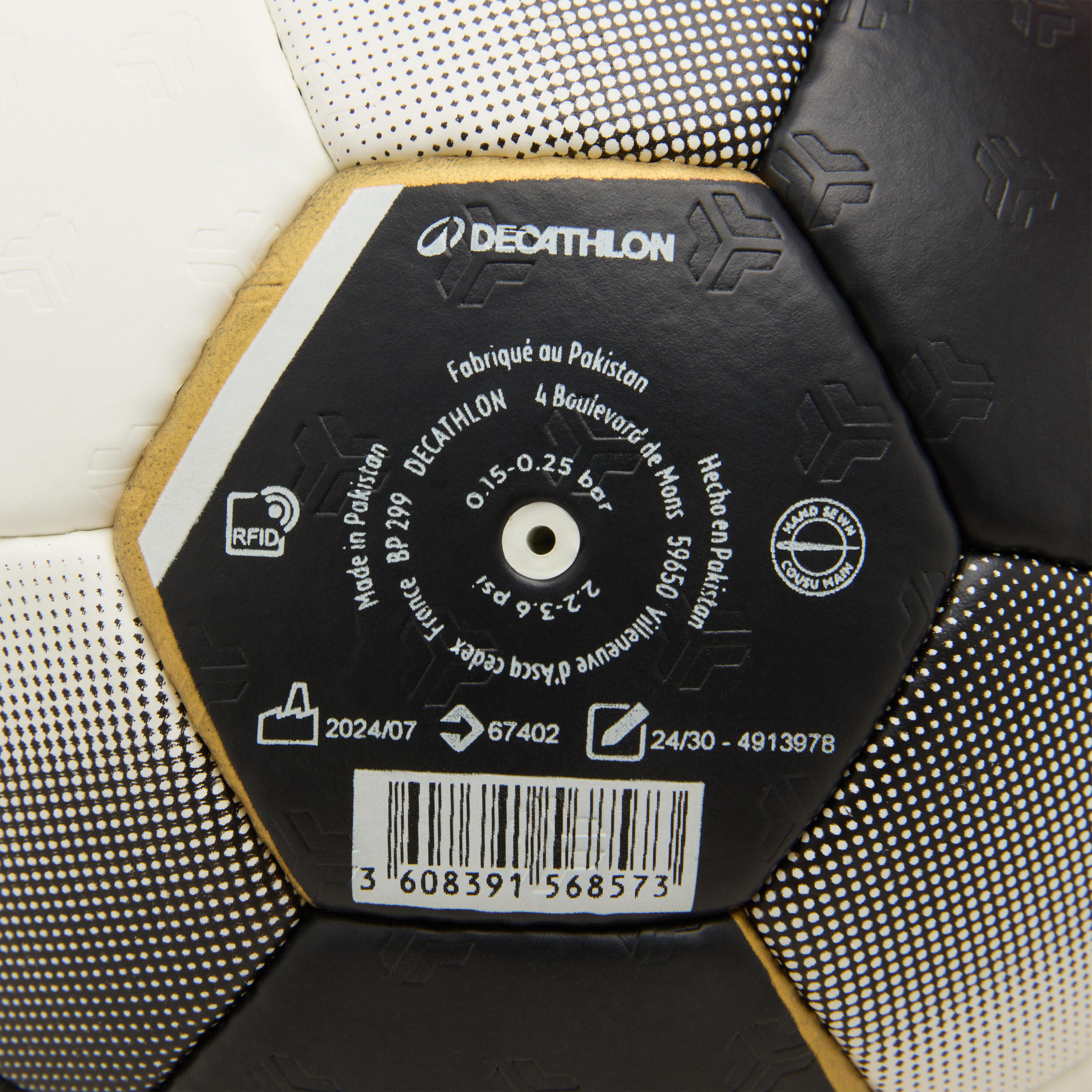 Size 3 Handball HB900 Premium Grip KIPSTA | Decathlon