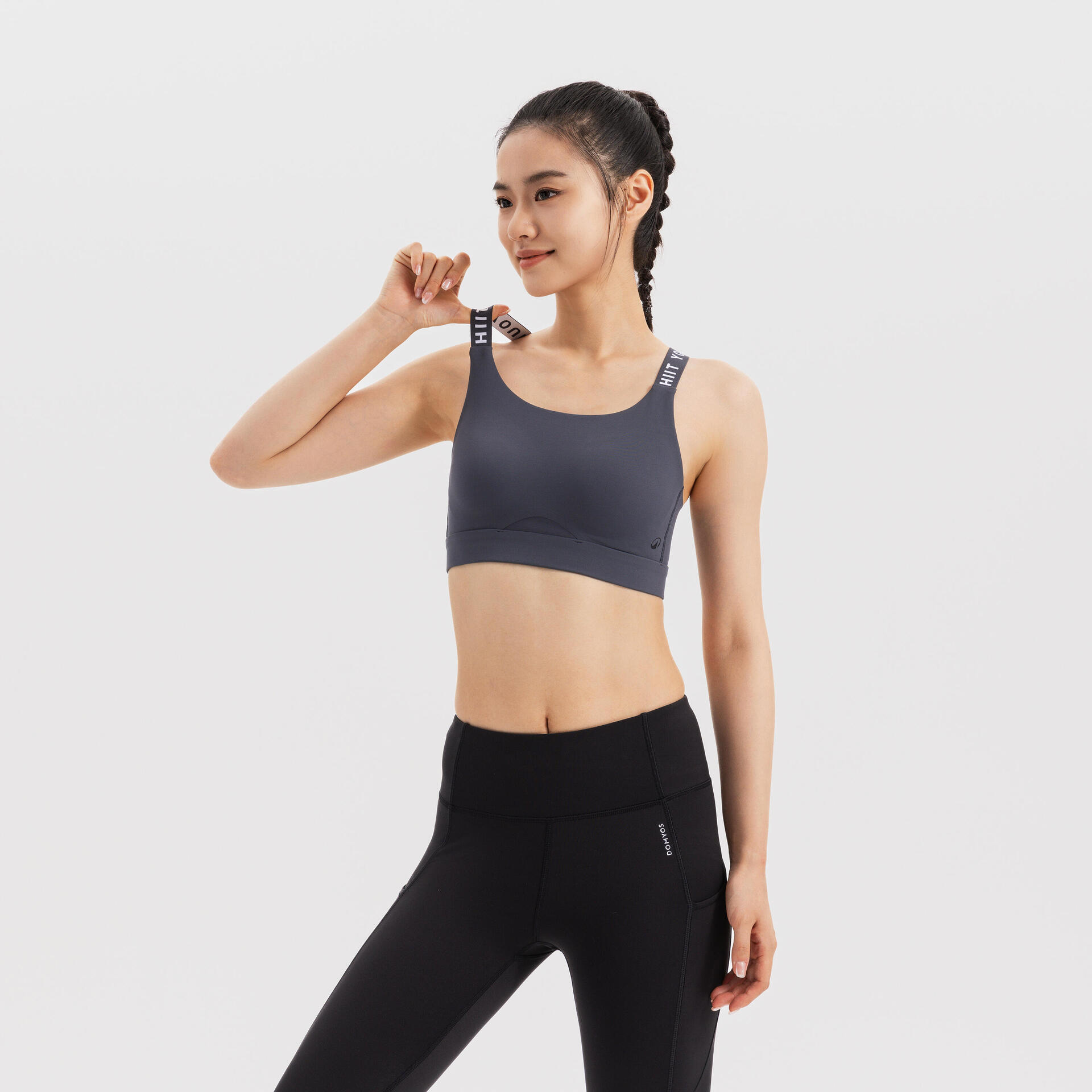 Áo bra thể thao nữ thoáng khí - FBRA 520 xám