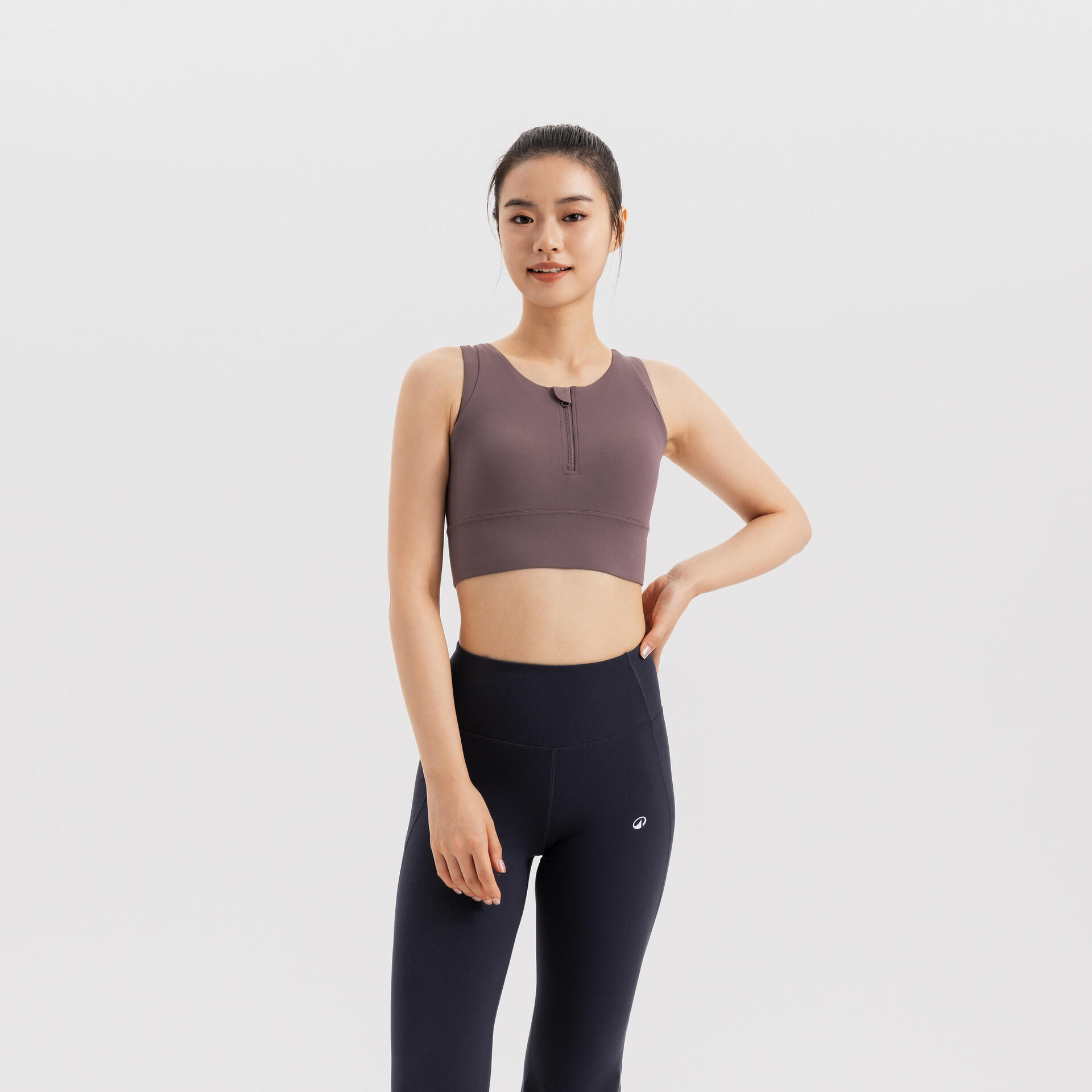 CN Half Zip Long bra 920
