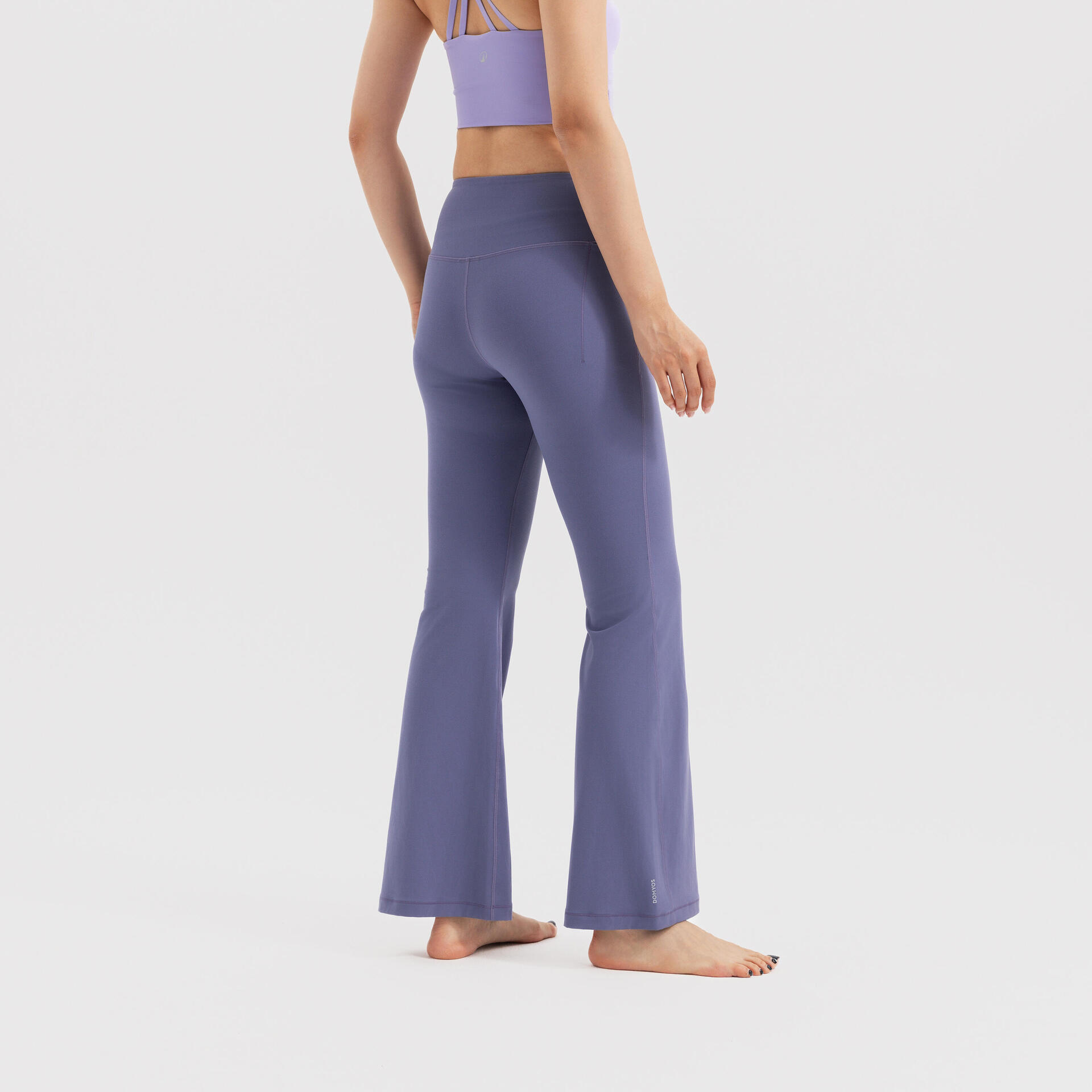 Women's High-Rise Bootcut Pants 520 - Purple