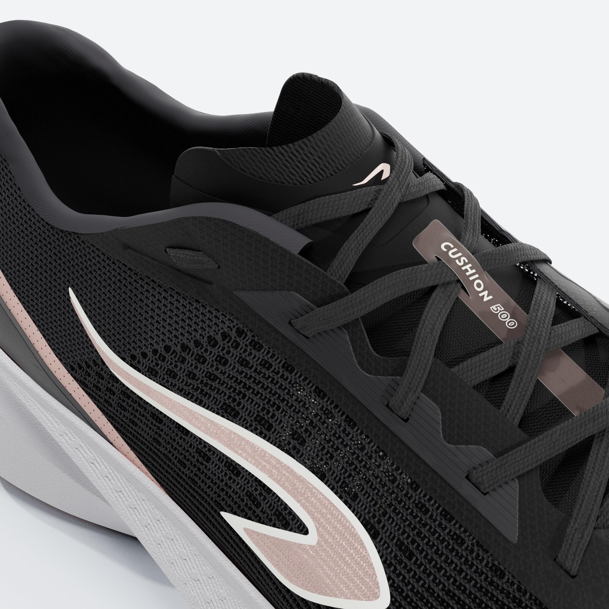 Tenis de running para Mujer Kiprun Cushion 500 - Negro - Decathlon