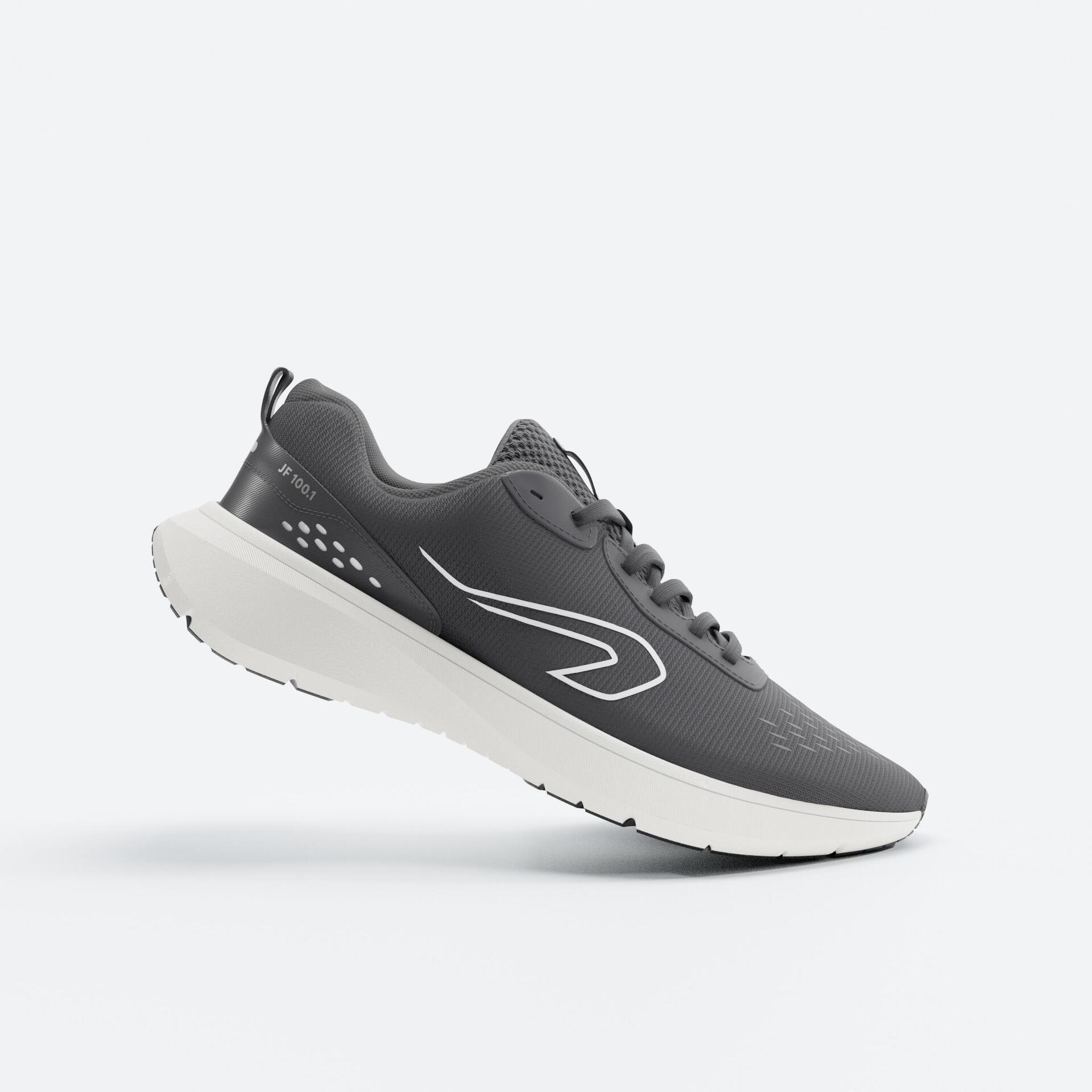 Men's Running Shoes Jog Flow 100.1 - BLACK/GREY