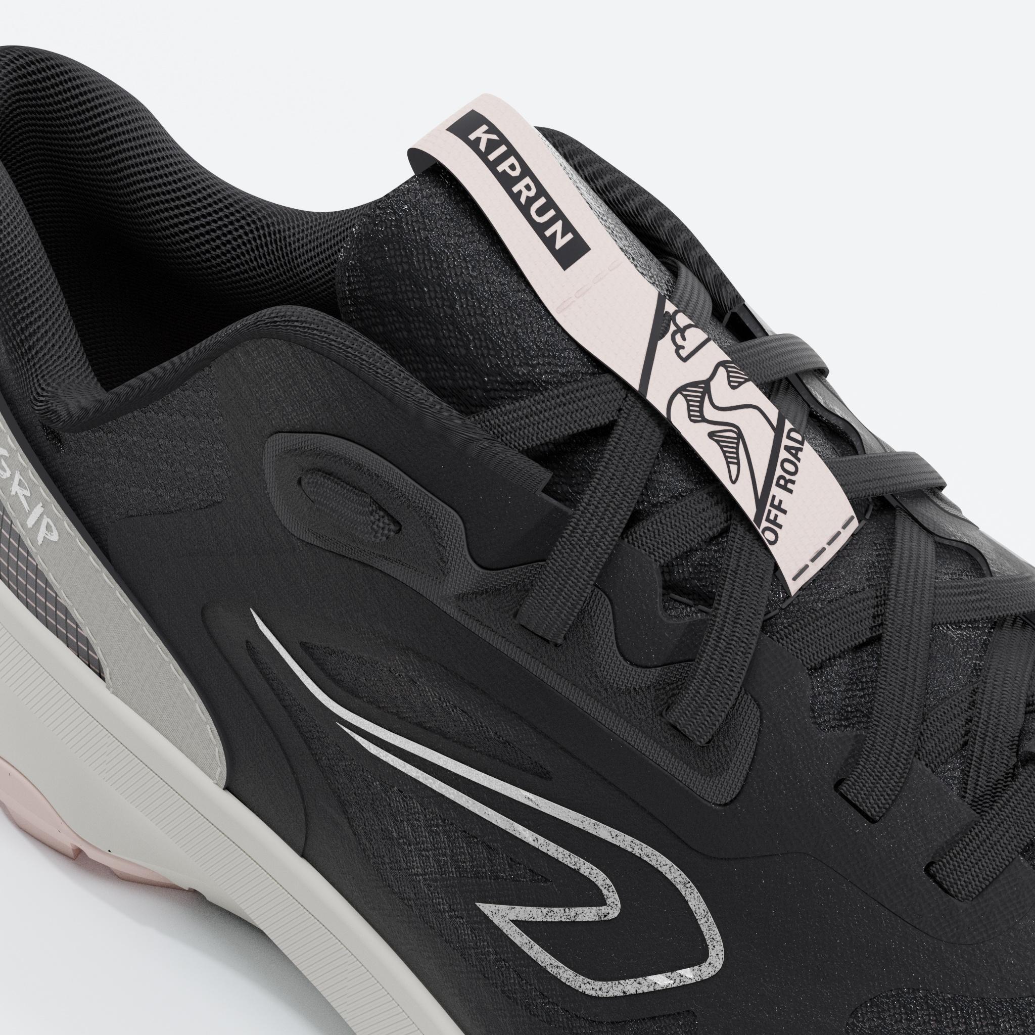 Women's Running and Trail Running Shoes - JF 190 Grip Black/Pink ...