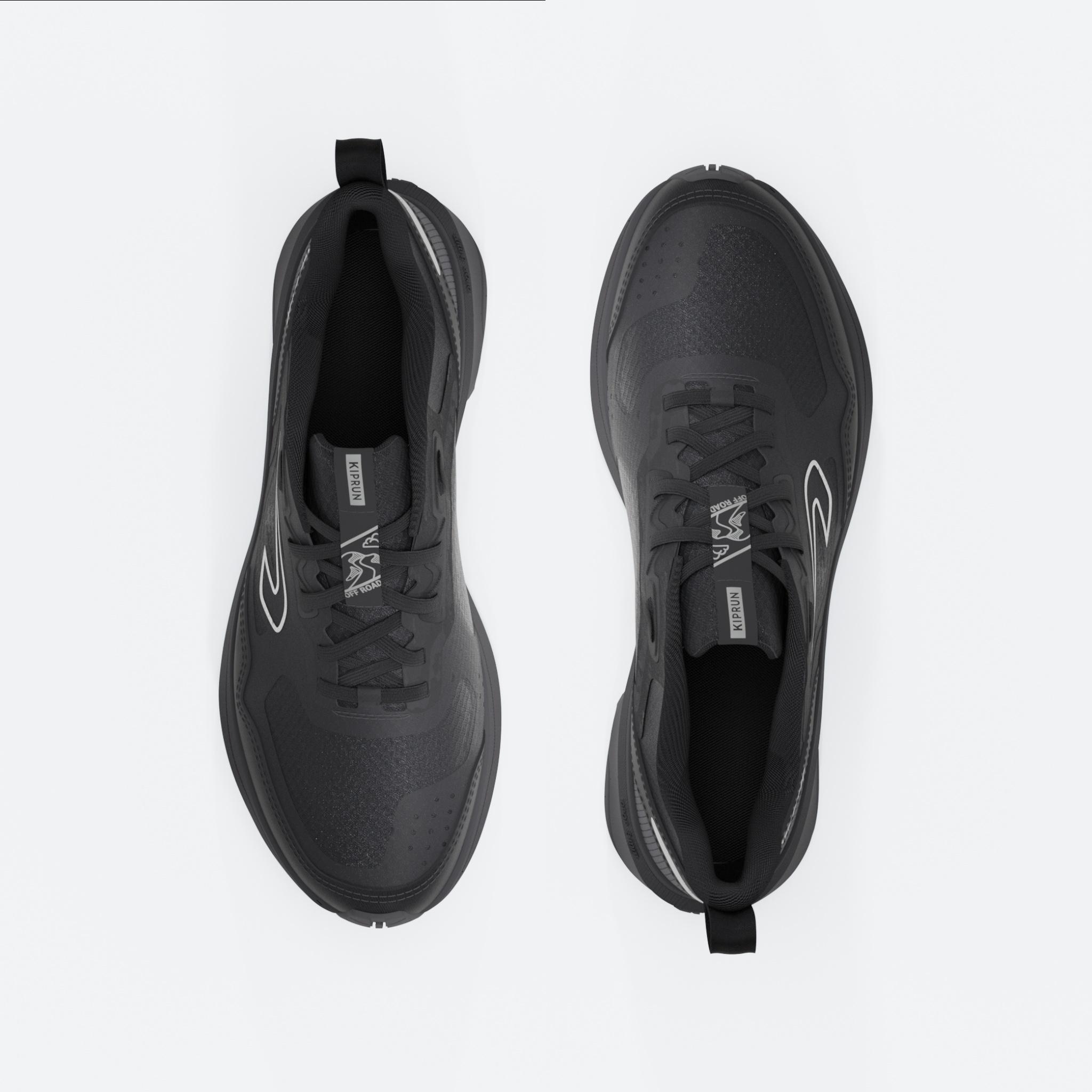 Tenis de running y trail Kiprun JF 190 grip para Hombre negro - Decathlon