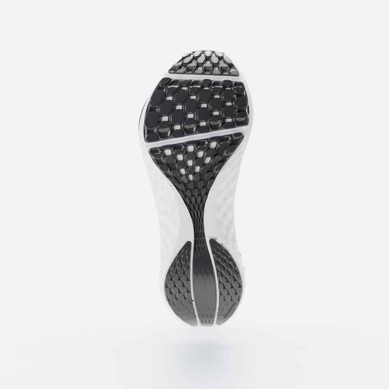 Kids' KIPRUN K500 FAST running shoes - black and white - Decathlon