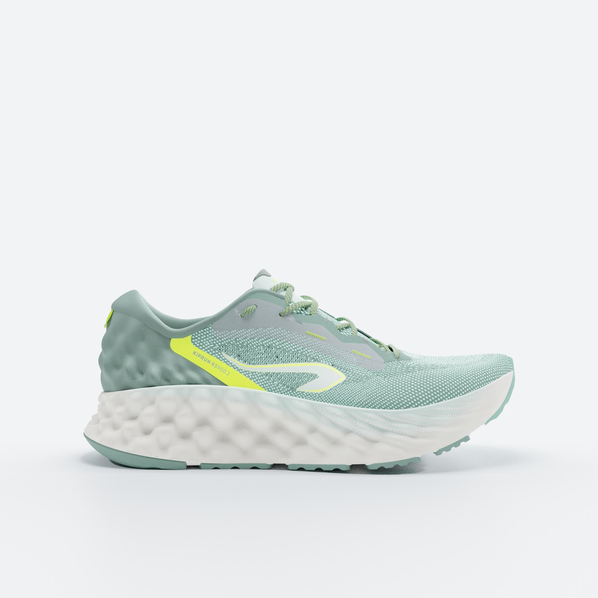 Tenisice za trčanje Kiprun KS900.2 ženske zelene - Decathlon