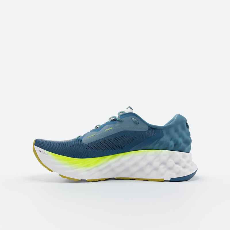 KIPRUN KS900.2 Men's running shoes - Blue/yellow - Decathlon
