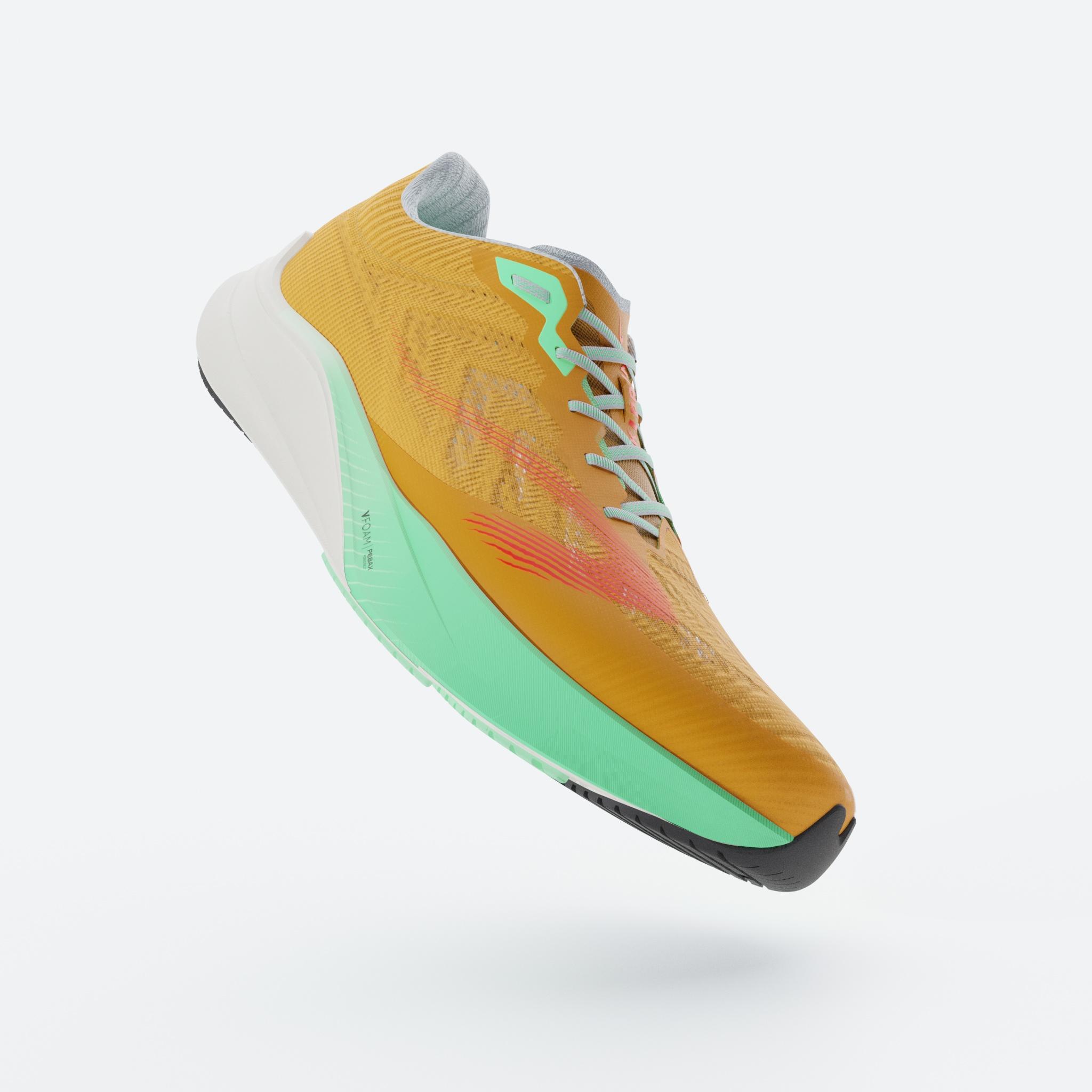 נעלי ריצה לגברים KIPRUN KD900 Light - צהוב - Decathlon