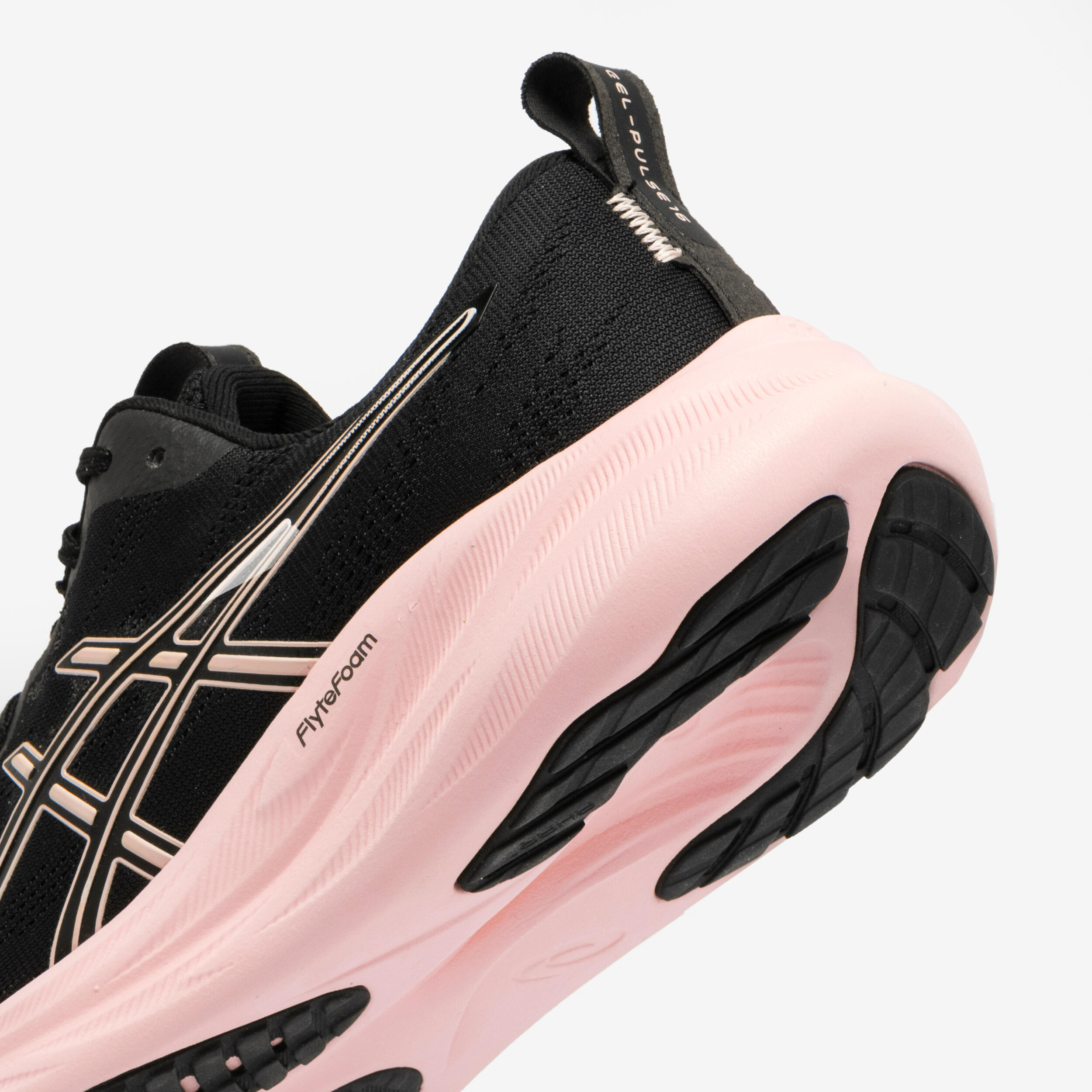 Second Hand - Scarpe running donna Asics GEL PULSE 16 nero-rosa - MOLTO ...