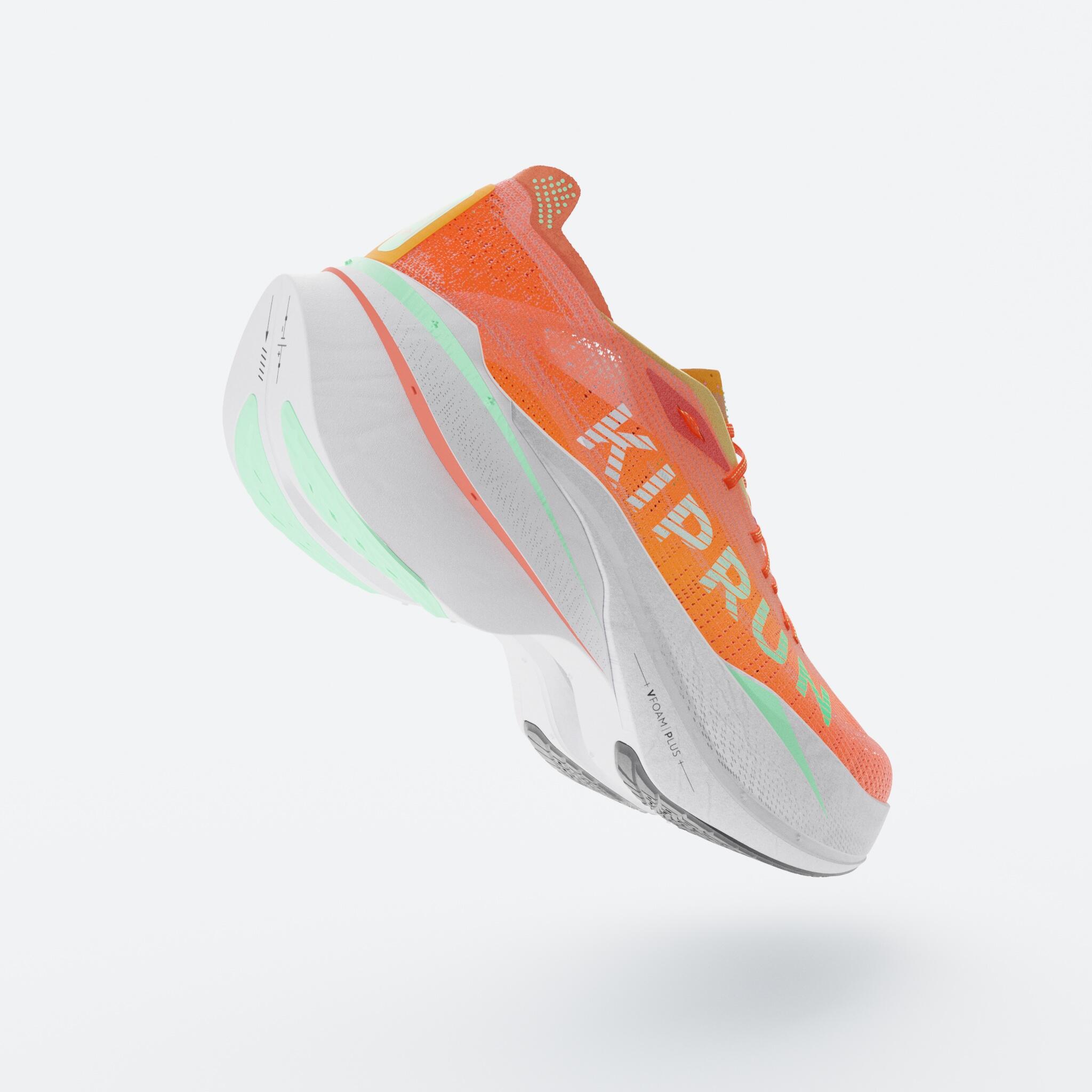 KIPRUN KD900X LD+ Men's running shoes with carbon plate - Orange ...