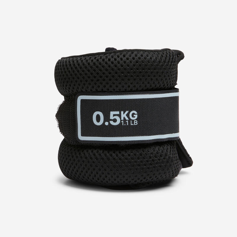 DOMYOS - Greutăți glezne și încheieturi de fitness 2x0,5 kg | Decathlon