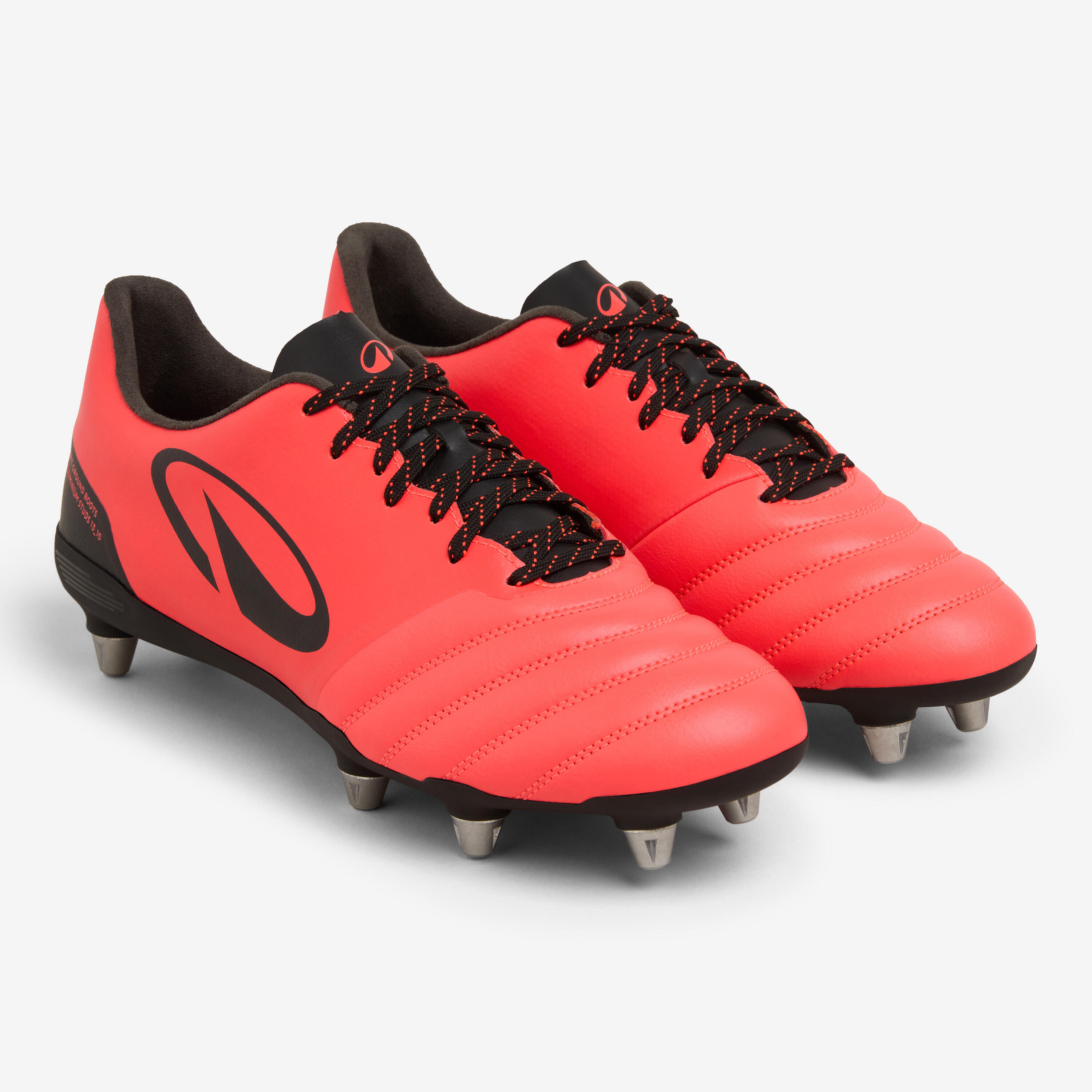 Adult Rugby Boots Impact R500 SG8 Limited Edition - Orange/Black ...